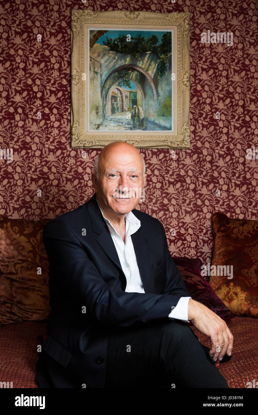 Portrait of Rene Guitton at his place 02/06/2016 ©Philippe Matsas/Opale ...