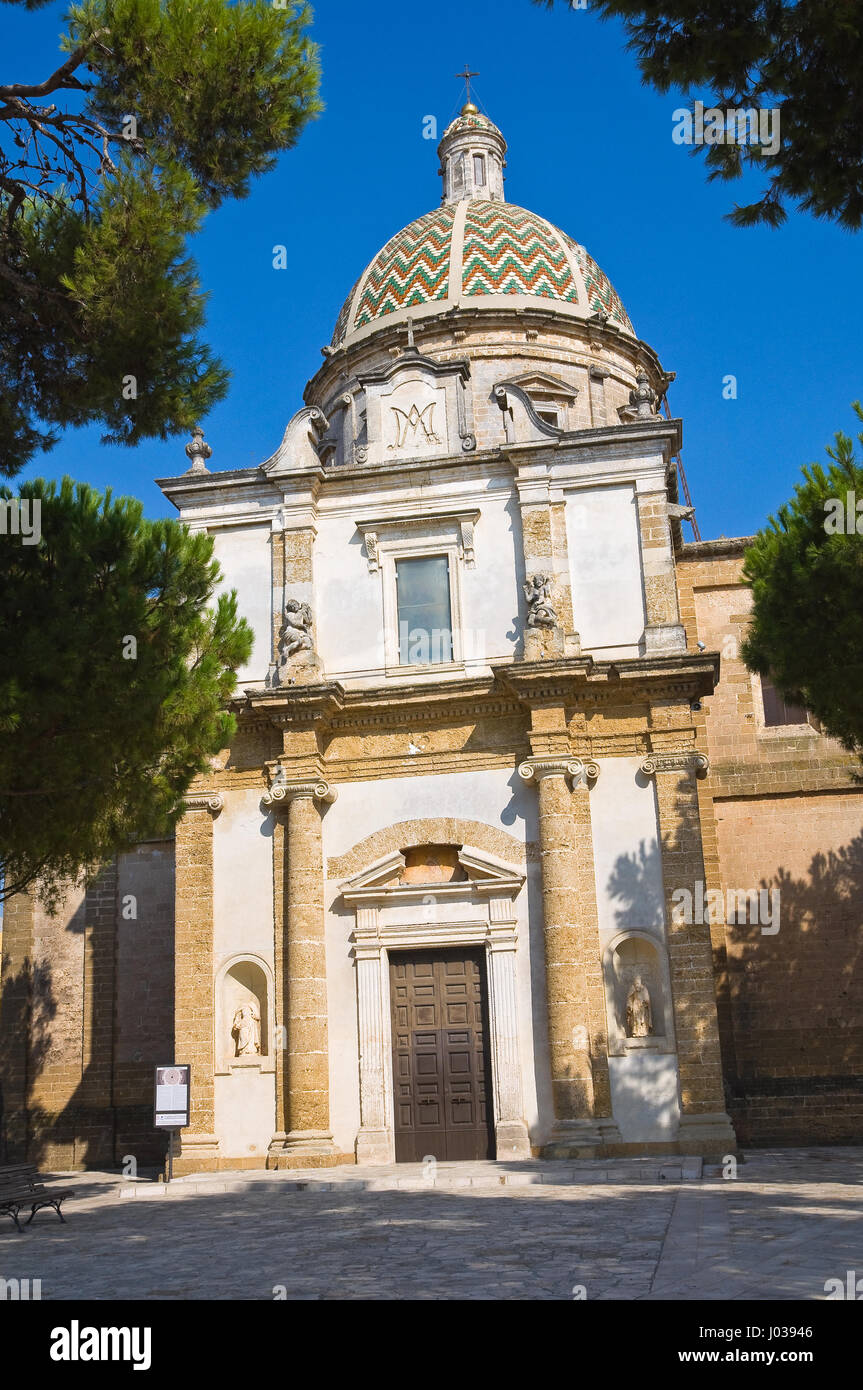 Sanctuary Church of Mater Domini. Mesagne. Puglia. Italy Stock Photo ...