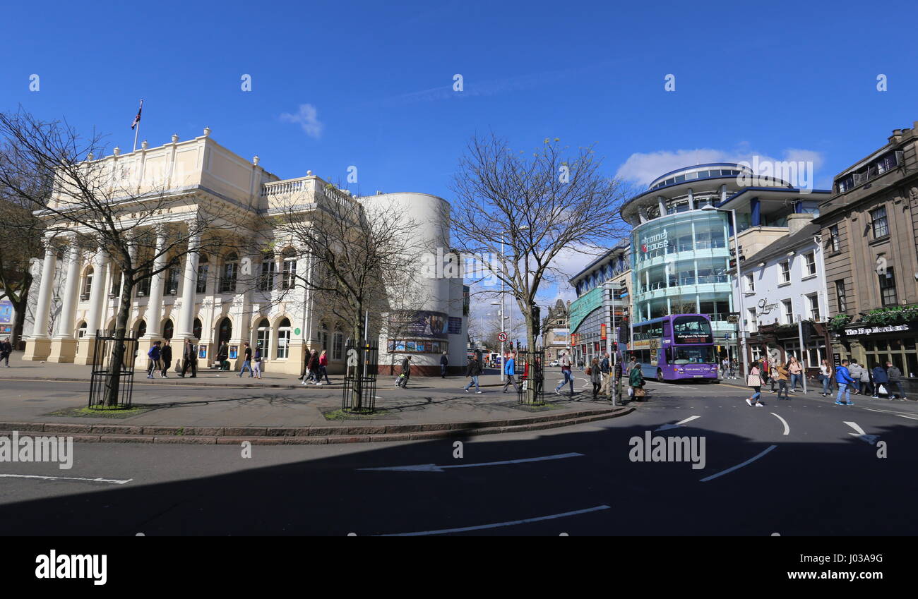 Exterior of Theatre Royal Nottingham UK April 2017 Stock Photo - Alamy