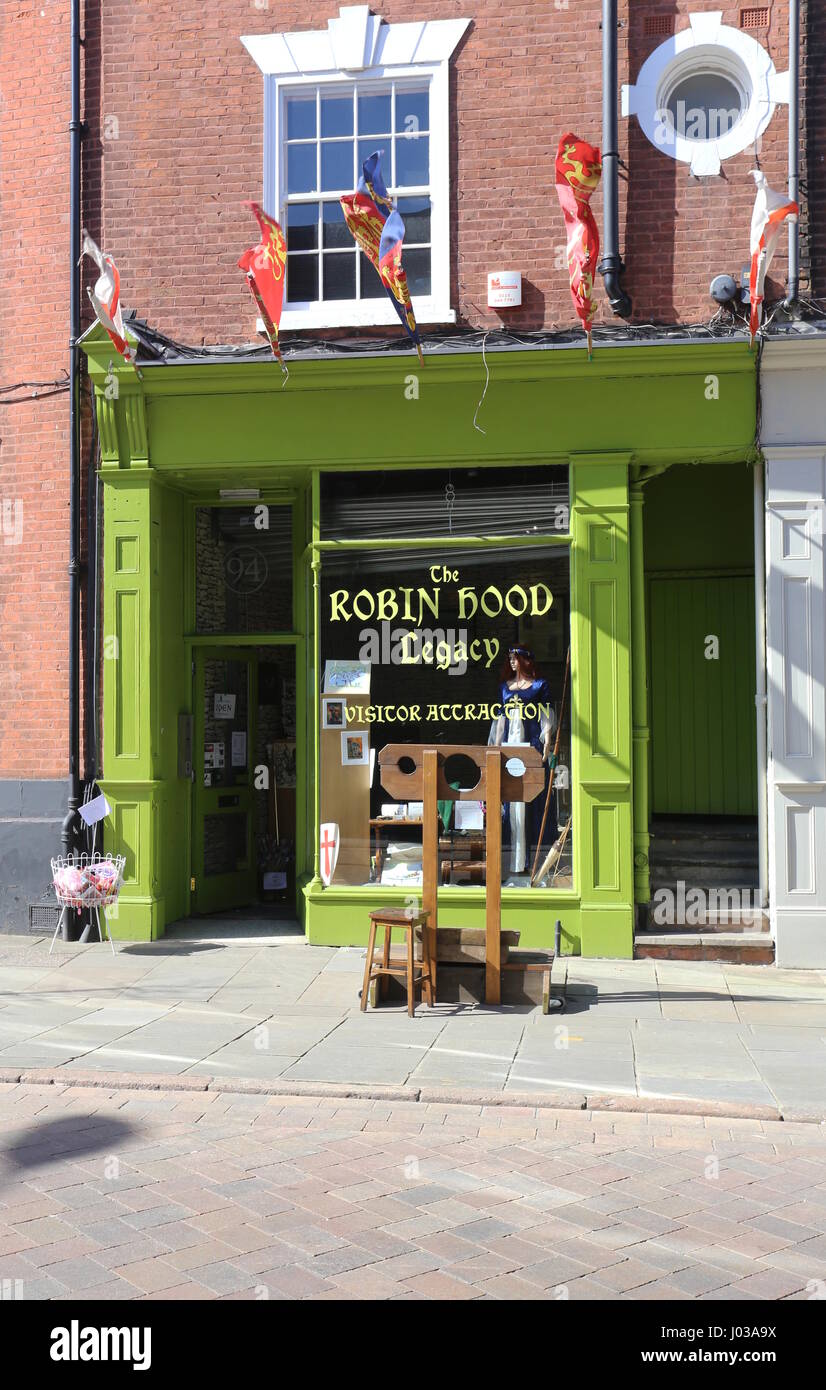 Robin Hood Legacy Nottingham UK April 2017 Stock Photo - Alamy