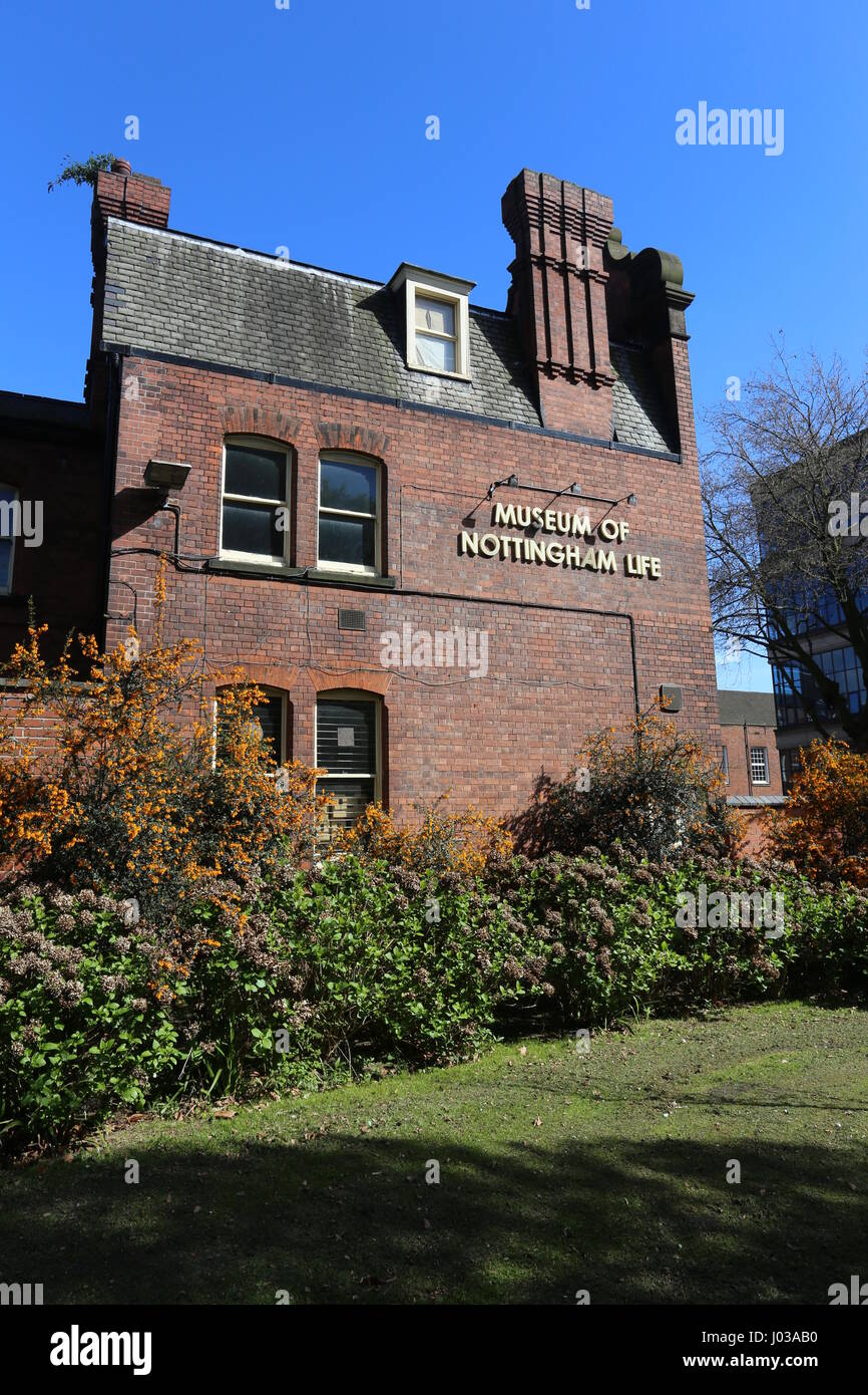 Museum of Nottingham Life Nottingham UK April 2017 Stock Photo - Alamy