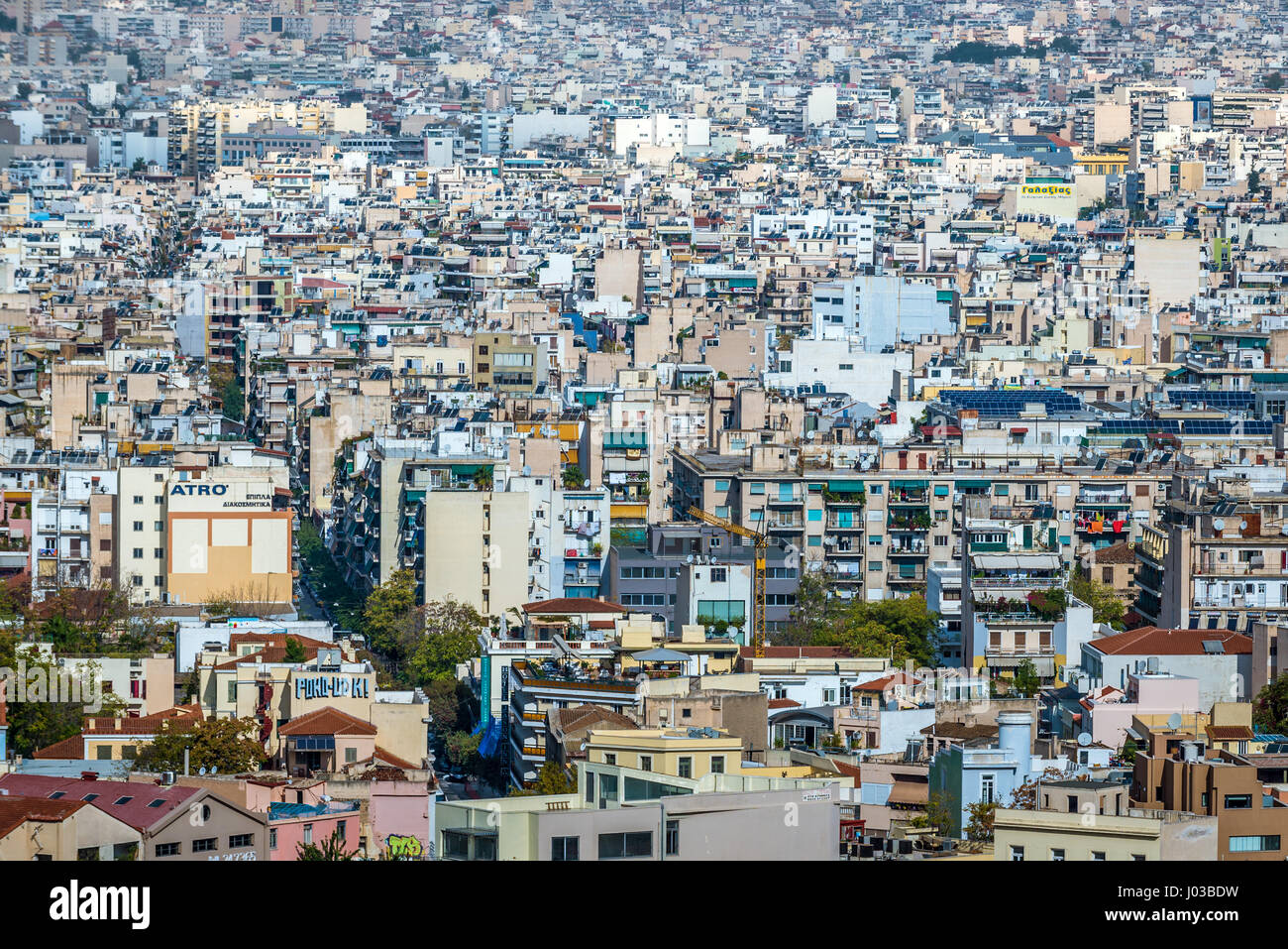 Athens aerial hi-res stock photography and images - Alamy