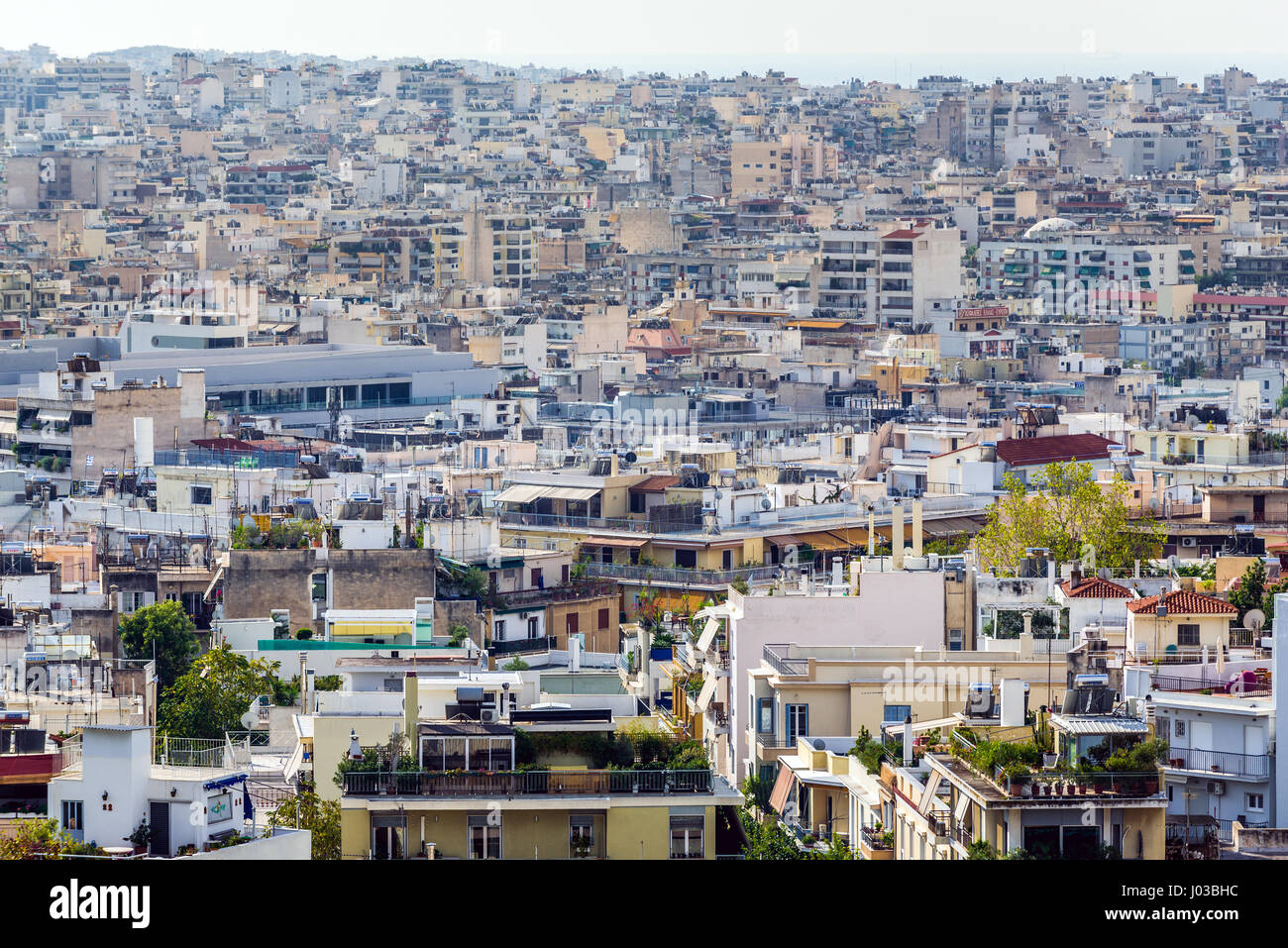 Athens aerial view hi-res stock photography and images - Alamy