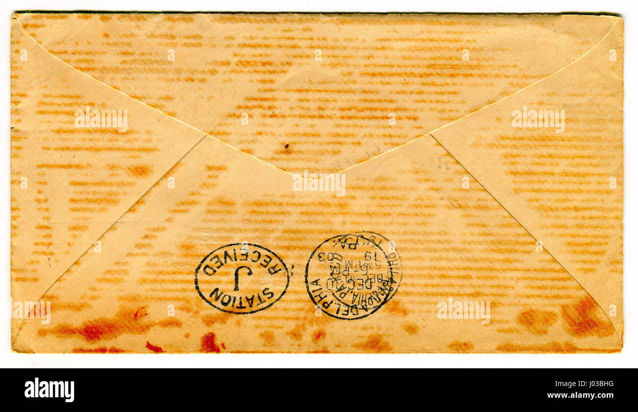 Received stamp hi-res stock photography and images - Alamy