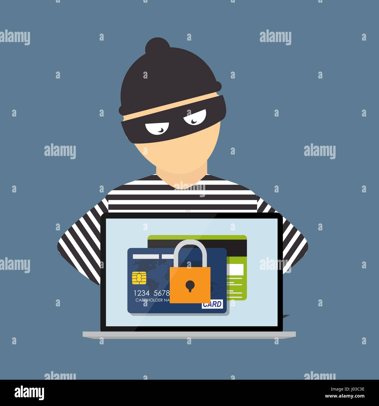 Cyber criminal Stock Vector Images - Alamy