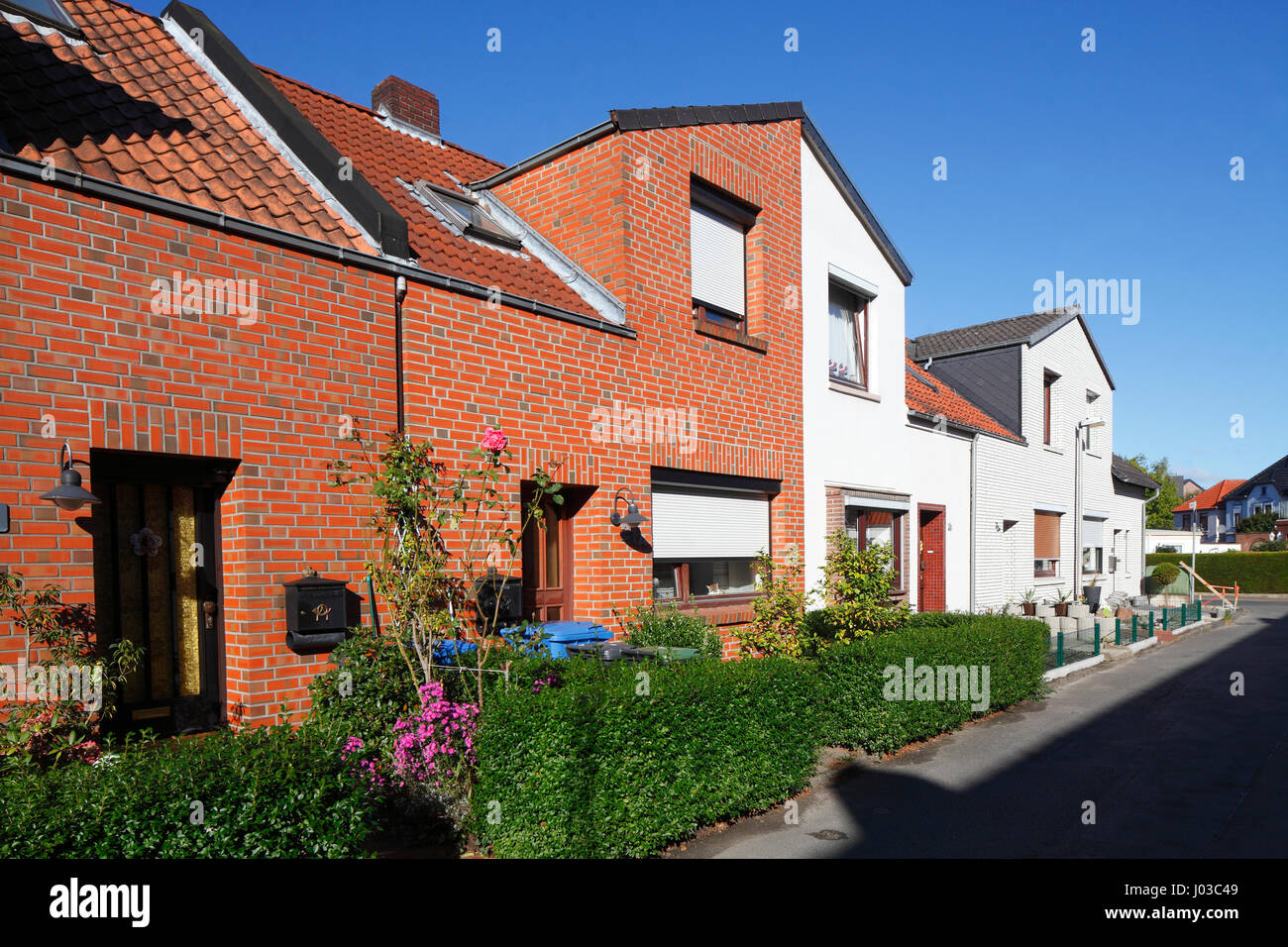Residential row houses germany europe hi-res stock photography and ...