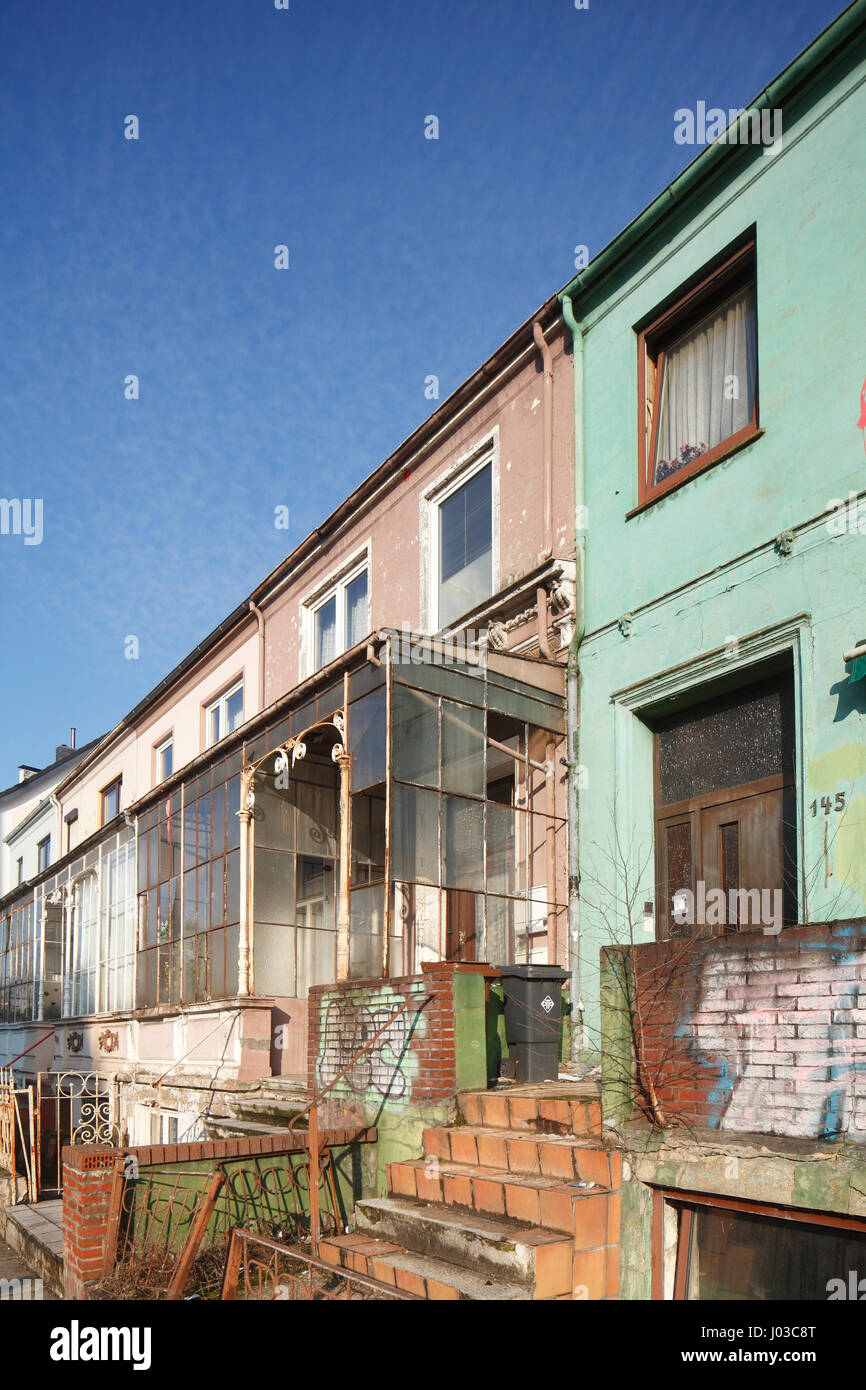 Old Residential row Houses, Germany, Europe Stock Photo - Alamy