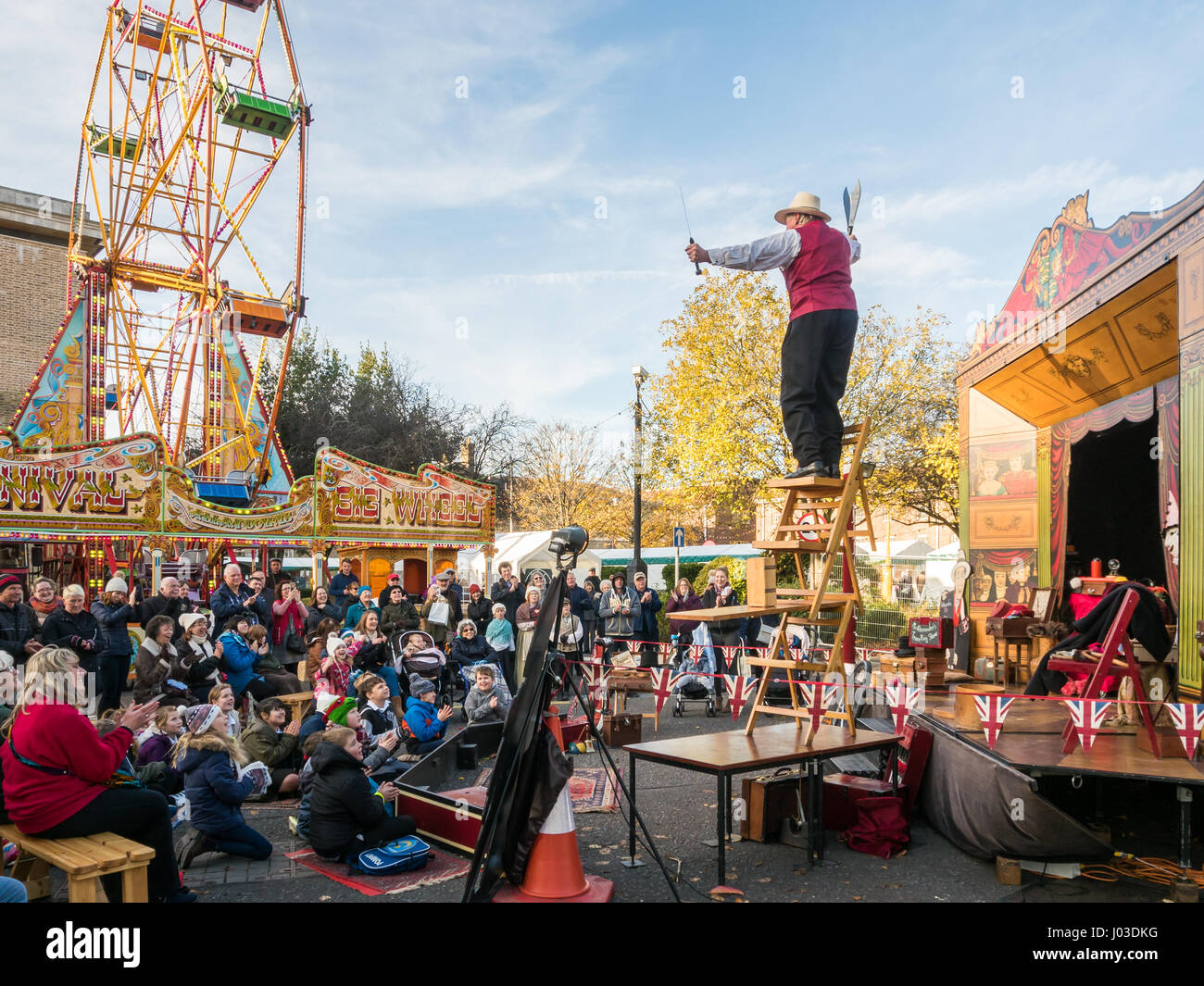 Victorian street festival hi-res stock photography and images - Alamy