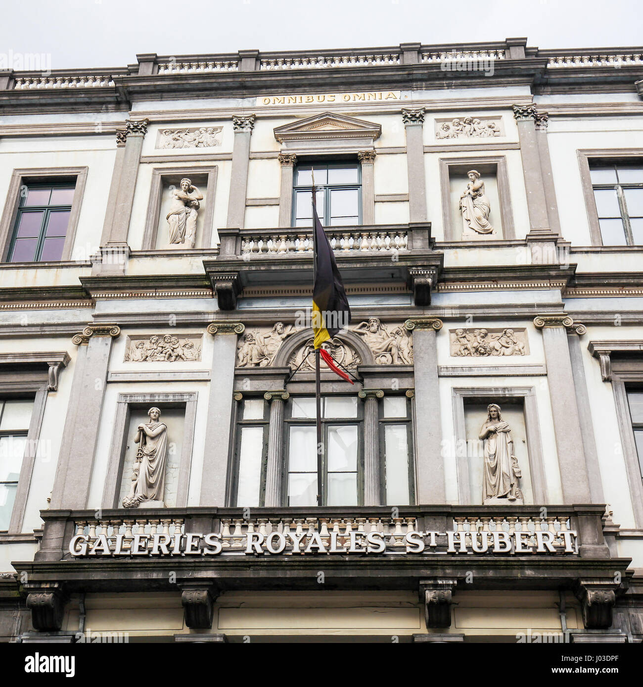 The Galeries Royales Saint-Hubert (French) or Koninklijke Sint ...