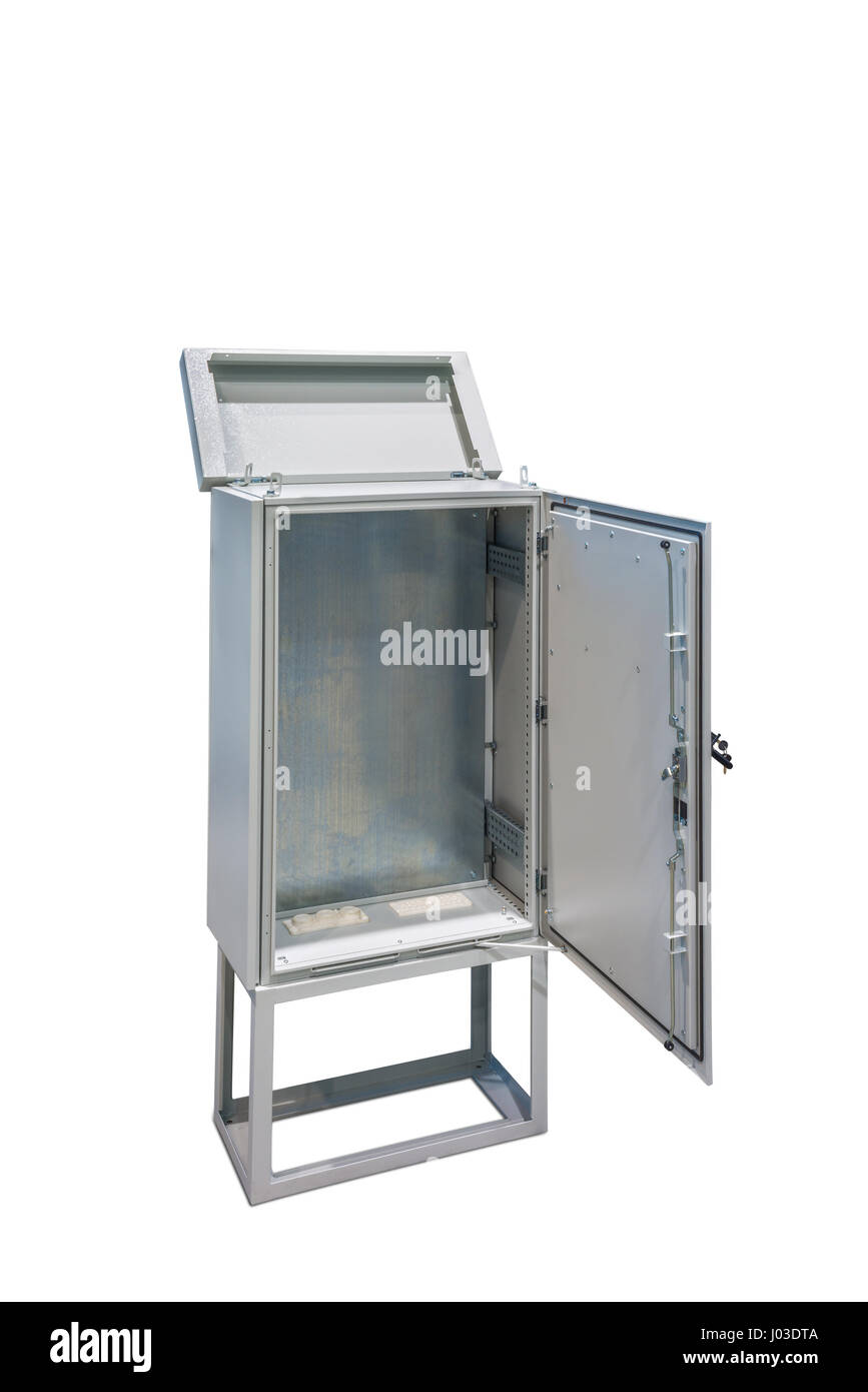 metal electric control box Stock Photo - Alamy