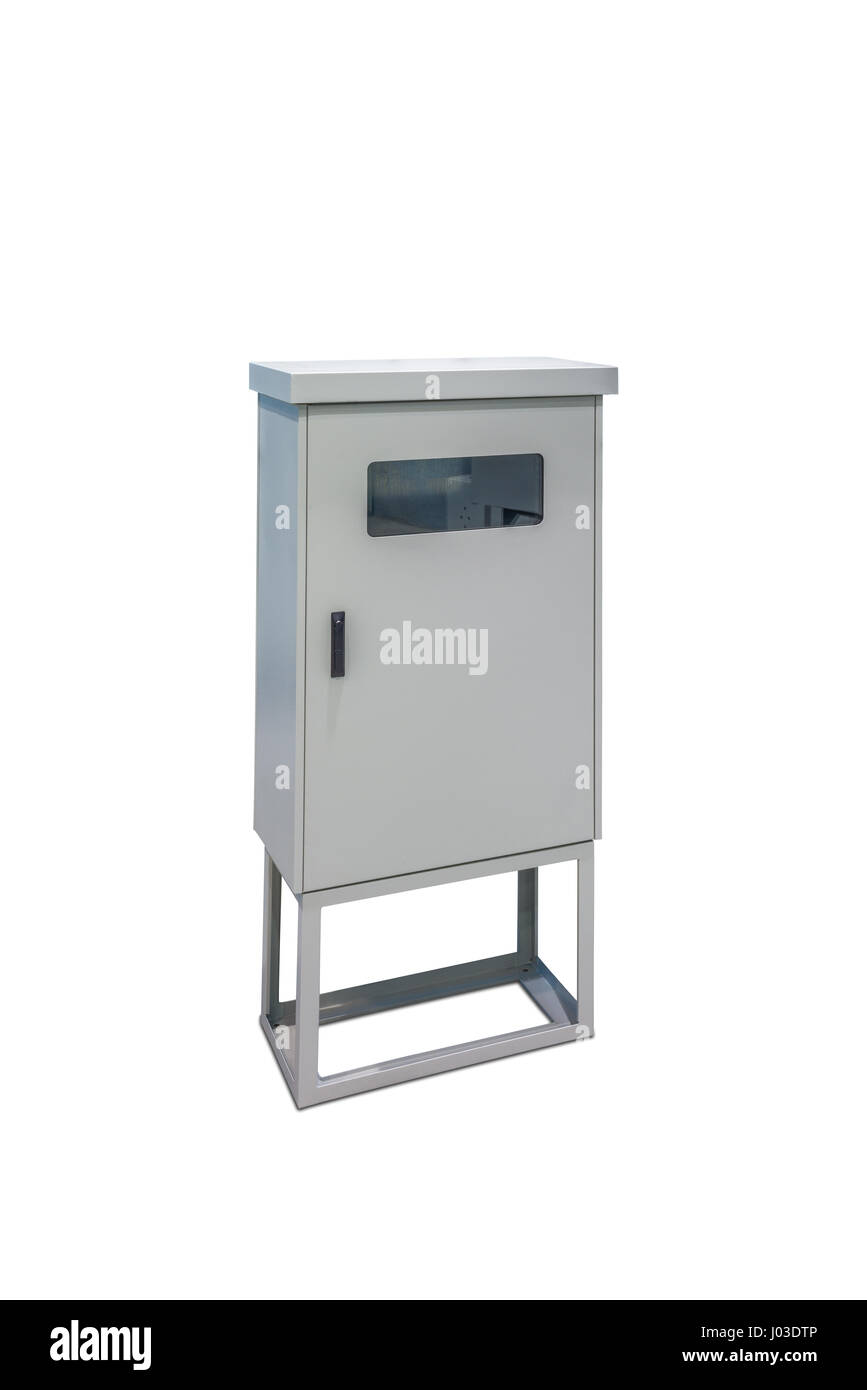 metal electric control box Stock Photo - Alamy