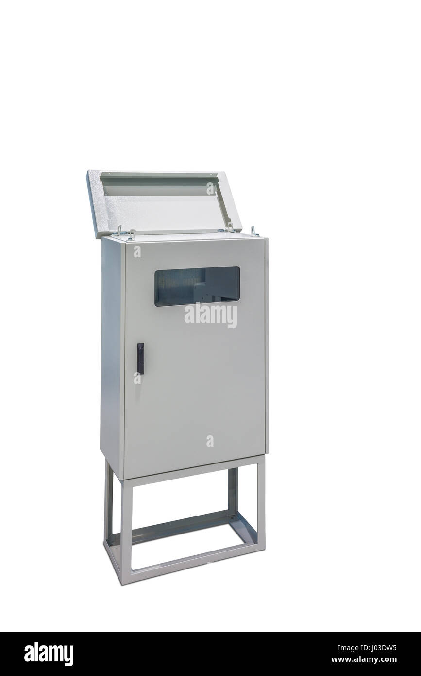 metal electric control box Stock Photo - Alamy