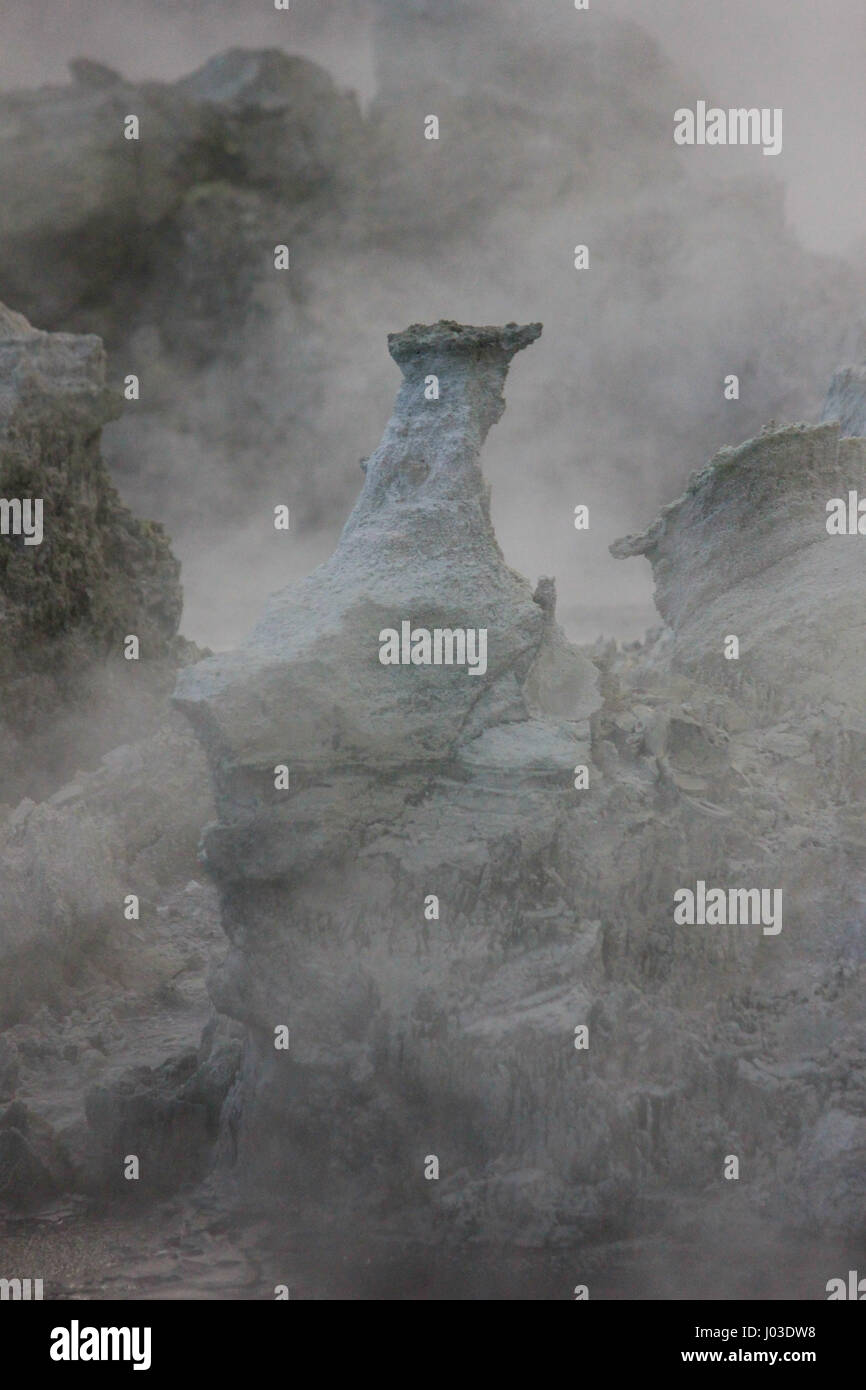 Delve deep into the hellish world of Hell's Gate Sulphur Springs in ...