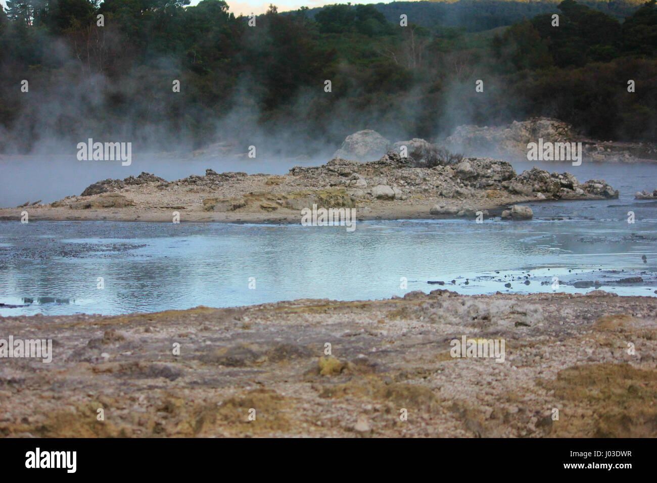 Delve deep into the hellish world of Hell's Gate Sulphur Springs in ...