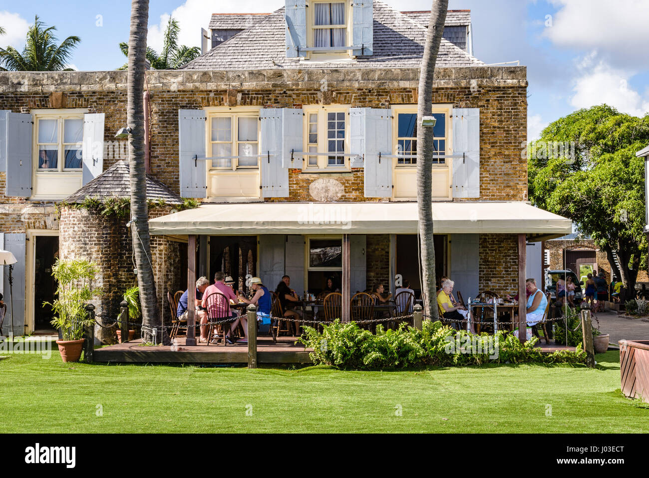 The Mainbrace Pub, Copper & Lumber Store, Nelson's Dockyard, English ...