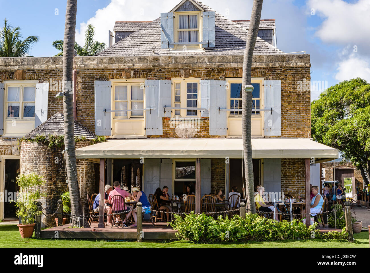 The Mainbrace Pub, Copper & Lumber Store, Nelson's Dockyard, English ...