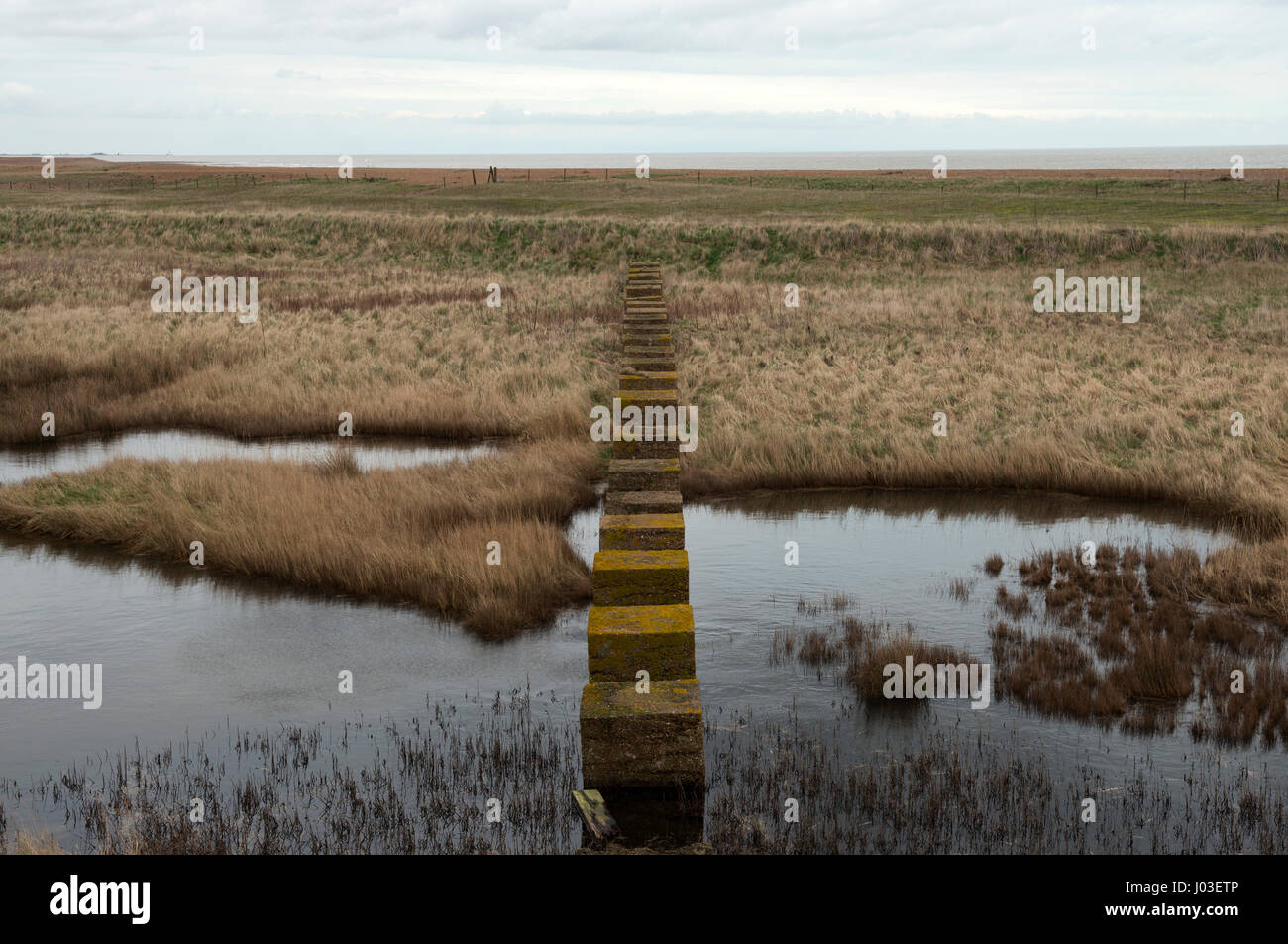 Ww2 anti invasion concrete blocks shingle hi-res stock photography and ...