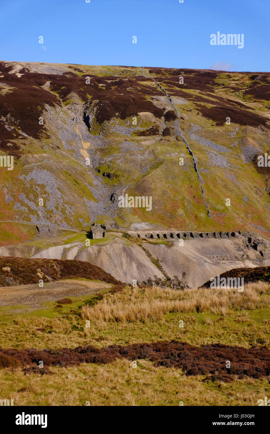 Relics from the Lead Mining era in Gunnerside Gill, Swaledale ...