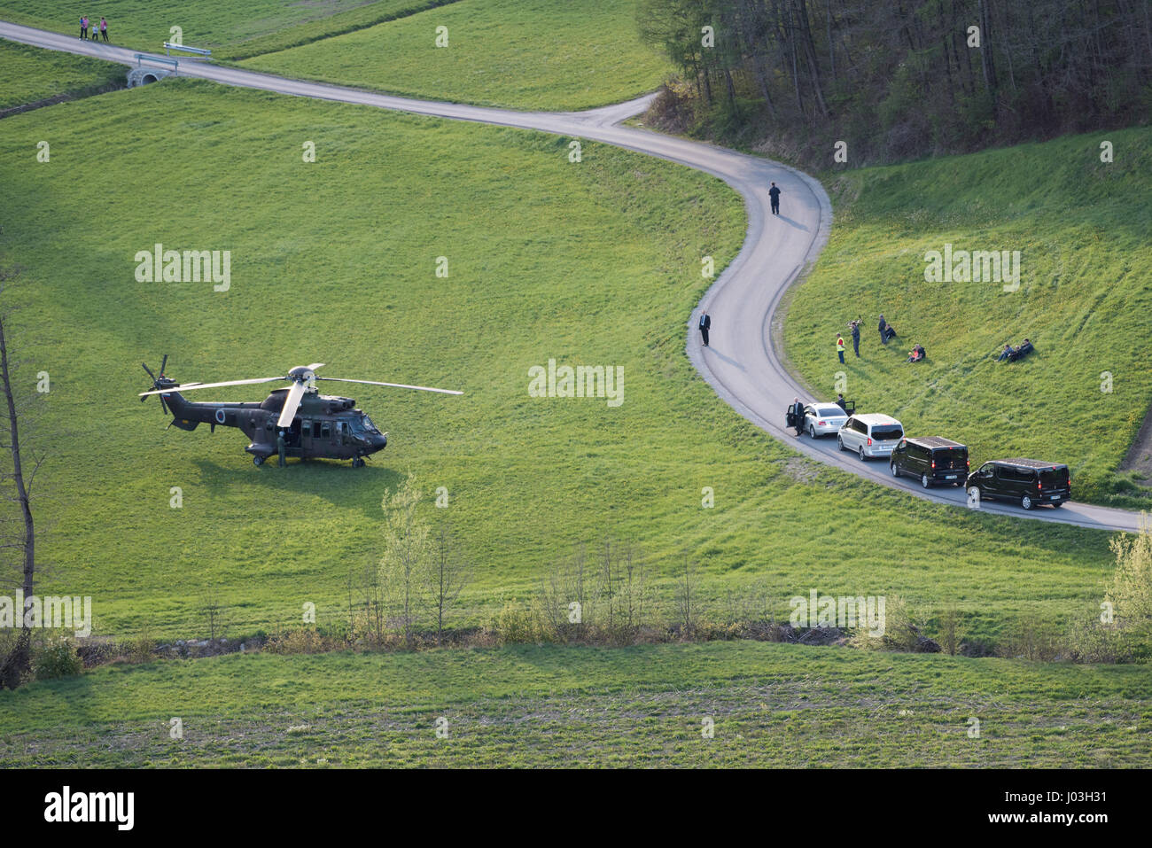 The us presidential convoy hi-res stock photography and images - Alamy
