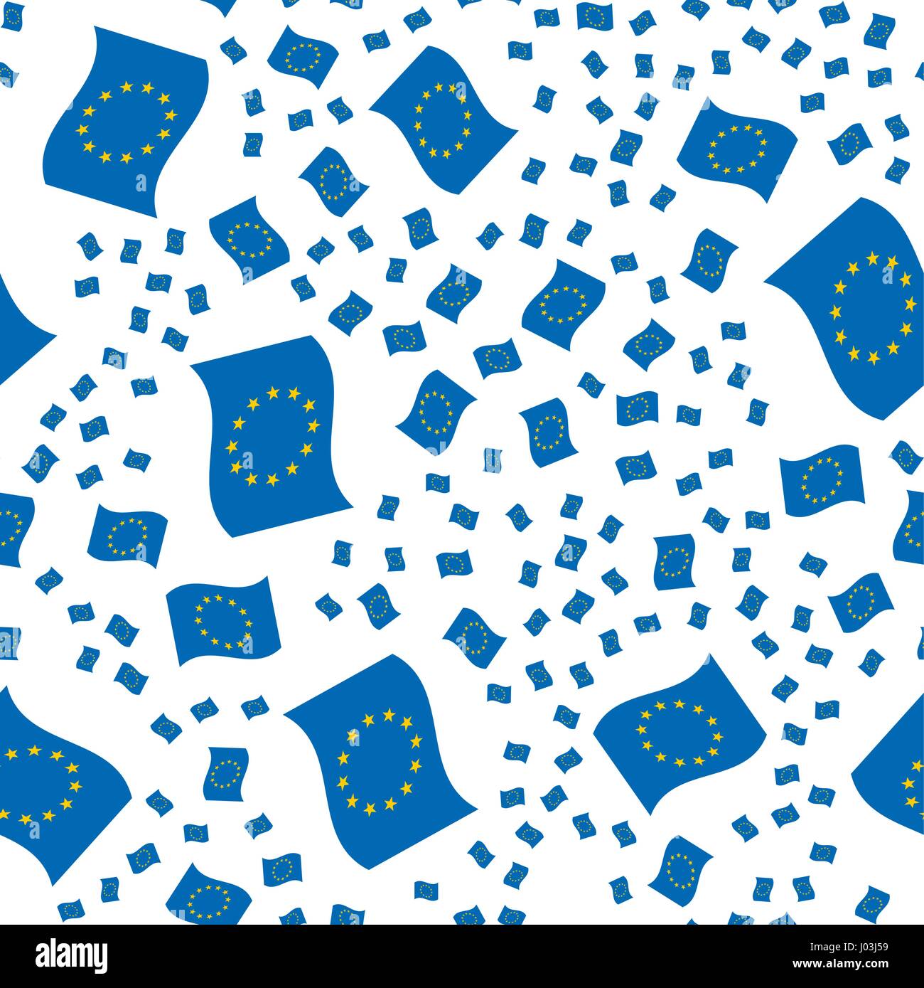 European Union flags pattern Stock Vector Image & Art - Alamy