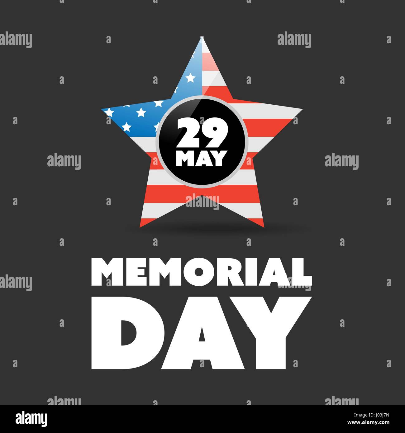 Black may memorial Stock Vector Images - Alamy