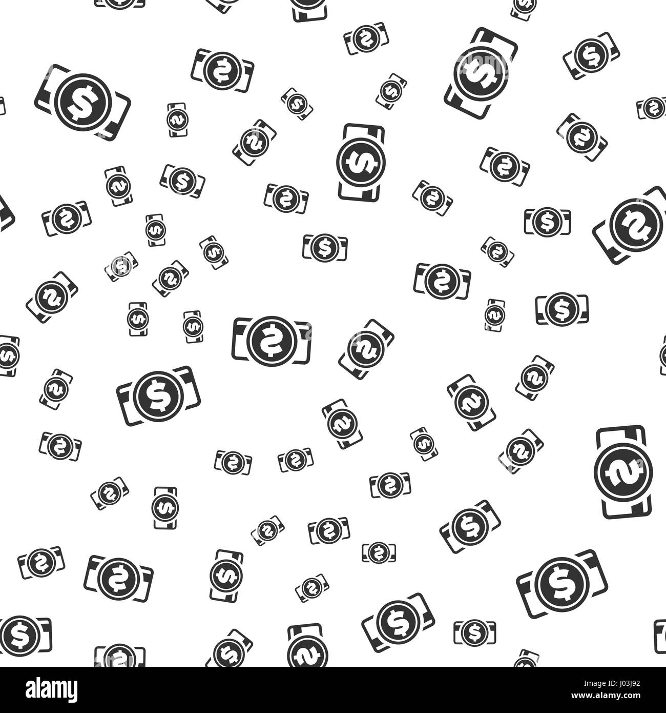 Bank money cash pattern Black and White Stock Photos & Images - Alamy