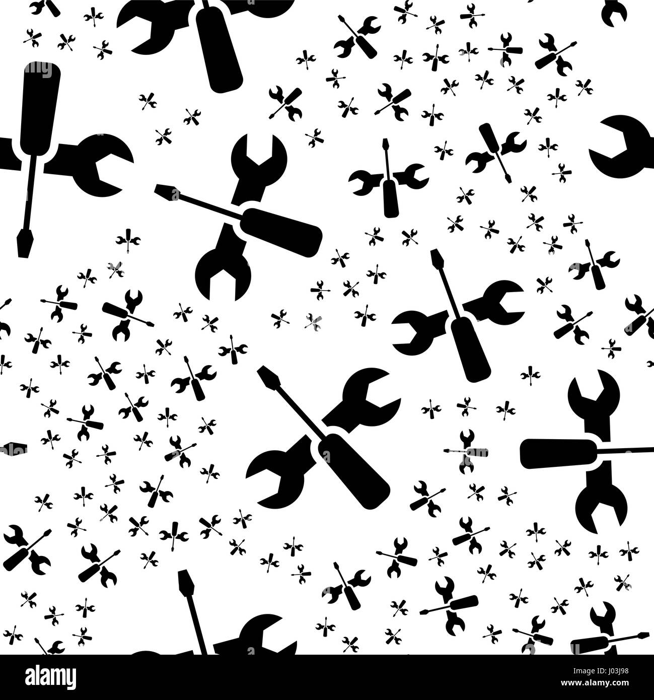 screwdriver seamless pattern Stock Vector Image & Art - Alamy