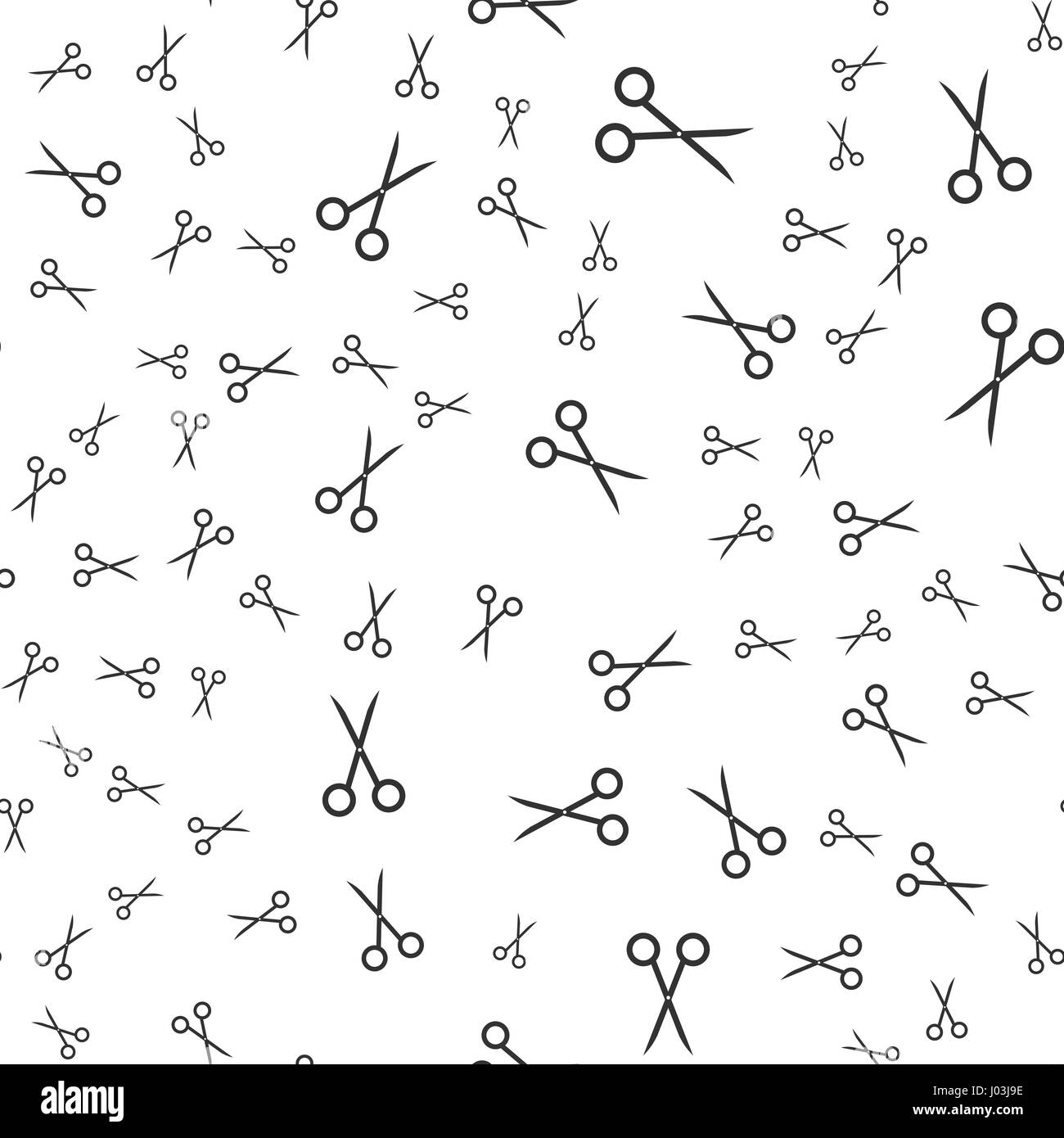 Pattern cut into hair Black and White Stock Photos & Images - Alamy