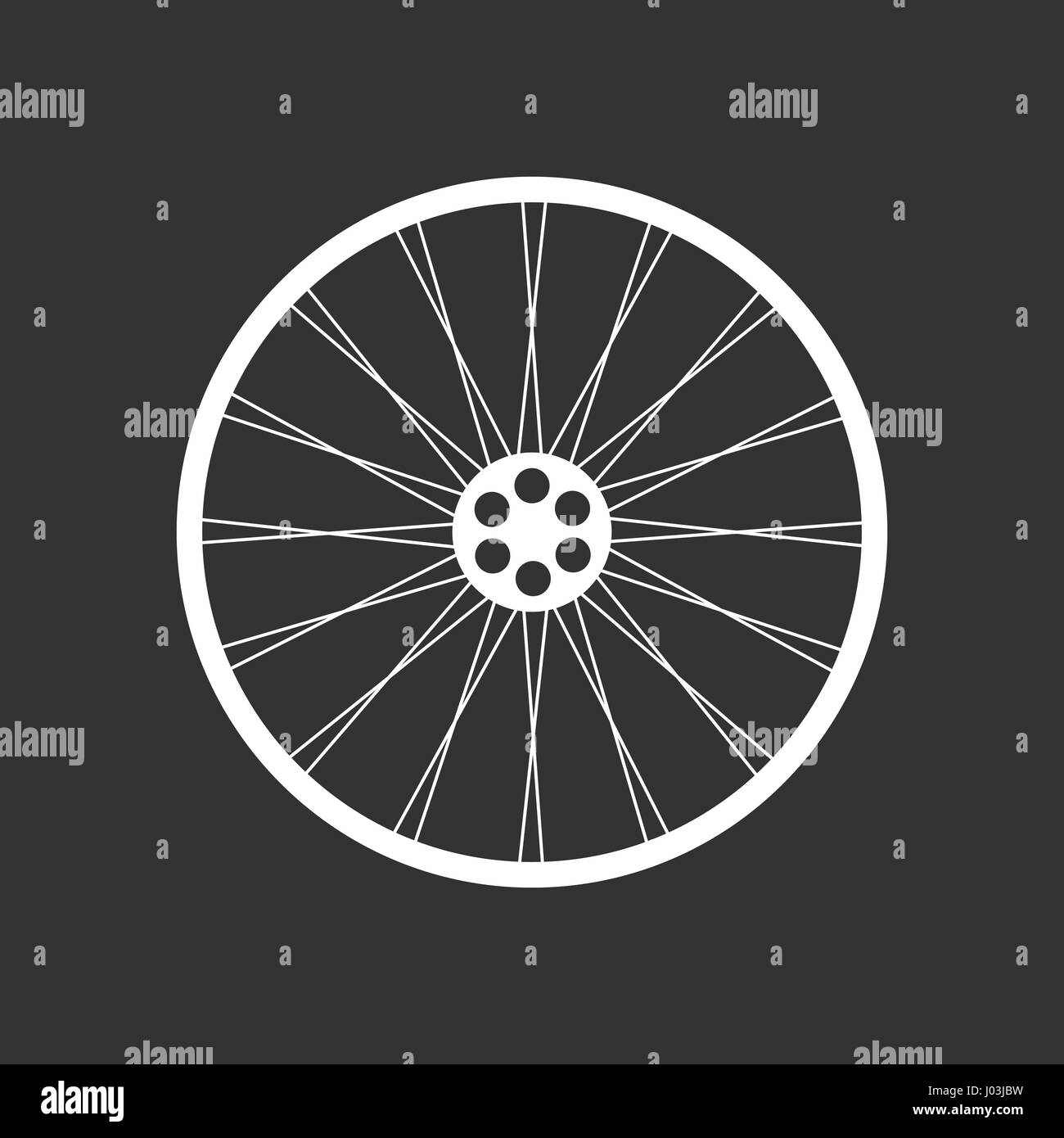 Bicycle wheel illustration hi-res stock photography and images - Alamy