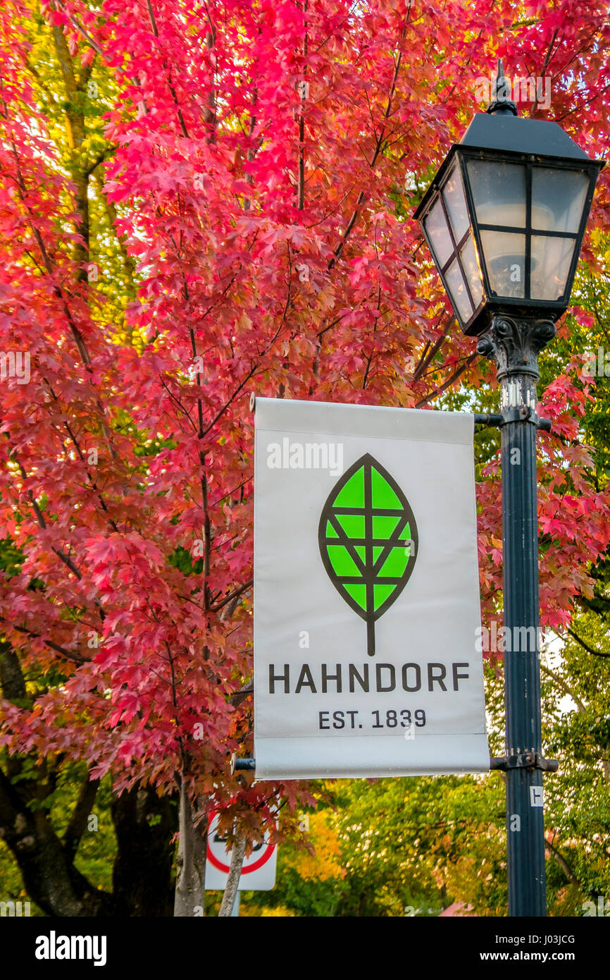 Hahndorf, South Australia - April 9, 2017: Main street views of ...