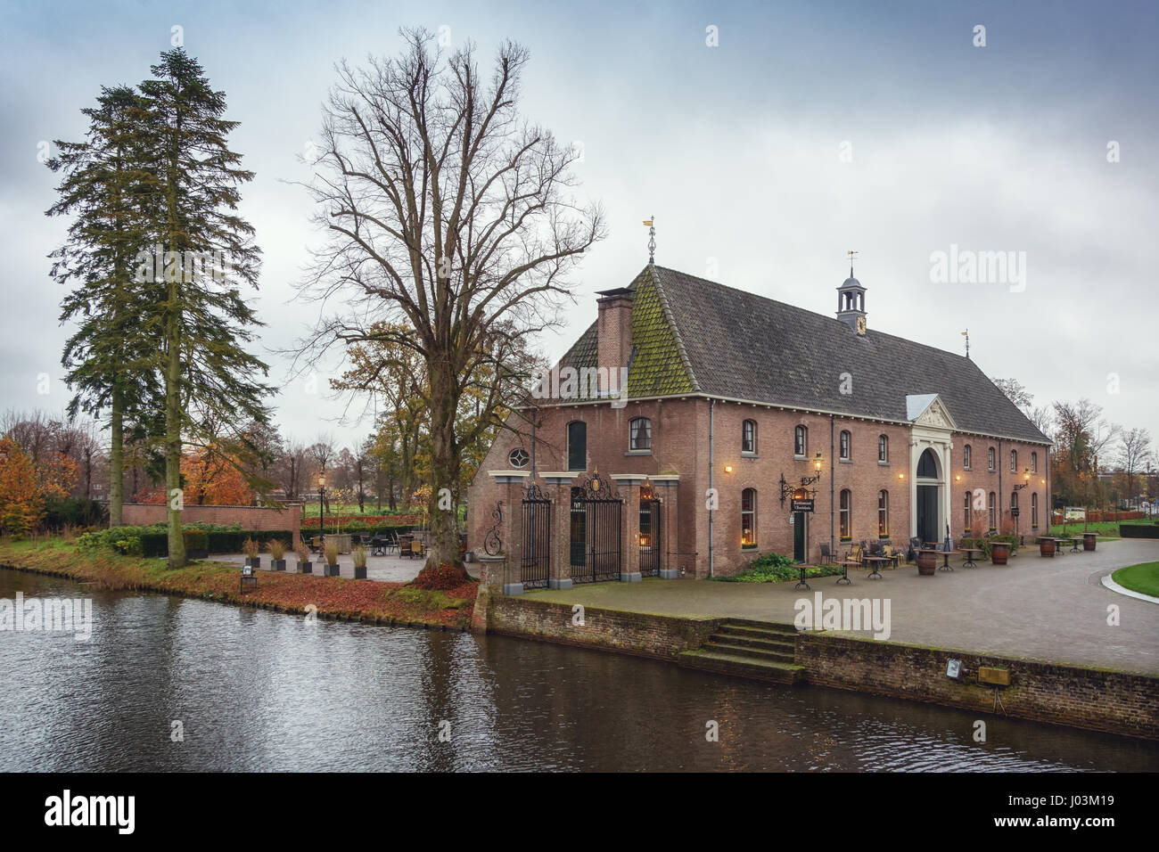 Restaurant near Cannenburgh Castle is a 16th century castle in Vaassen ...