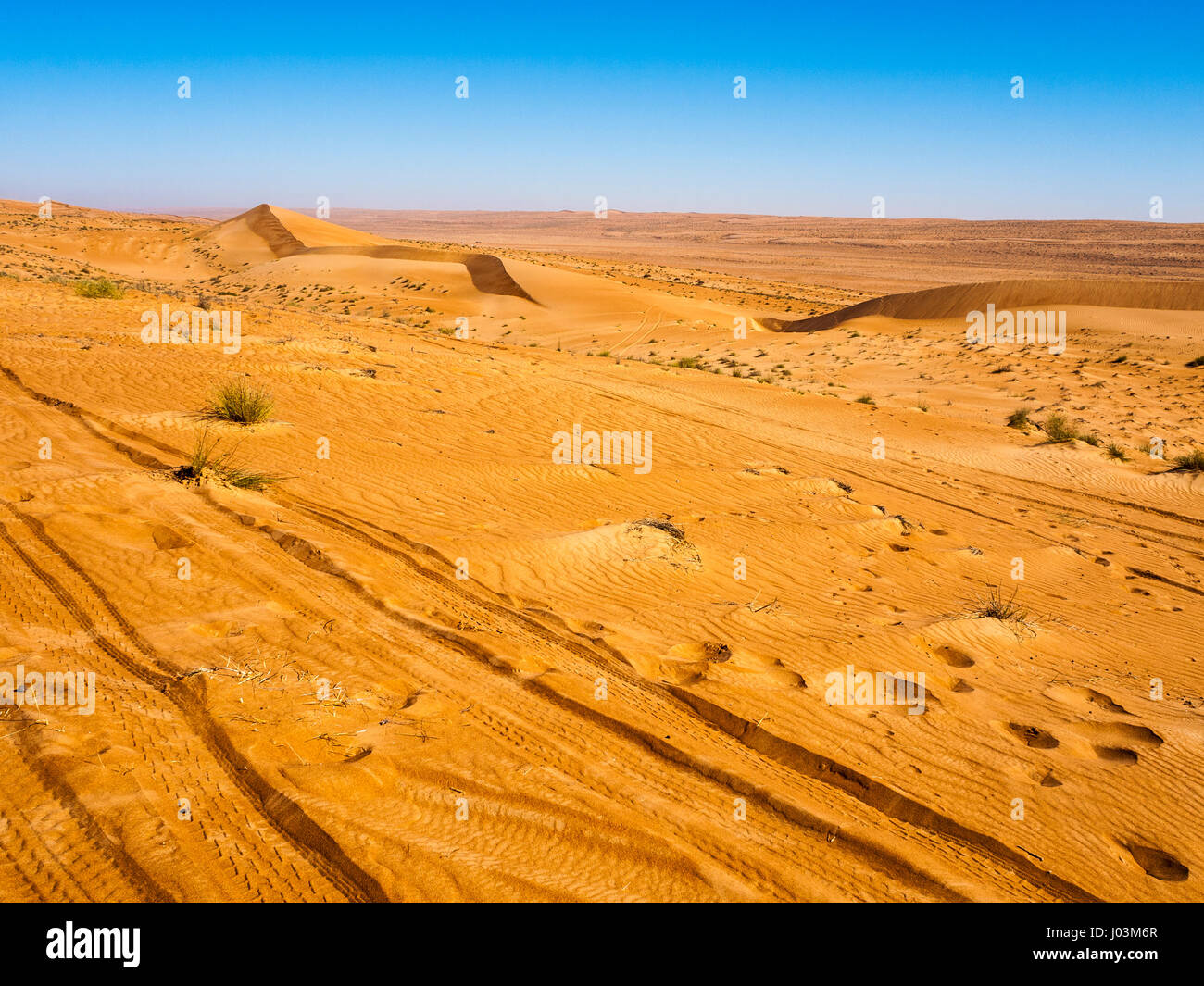 Wahiba Sand Desert, Oman Stock Photo - Alamy