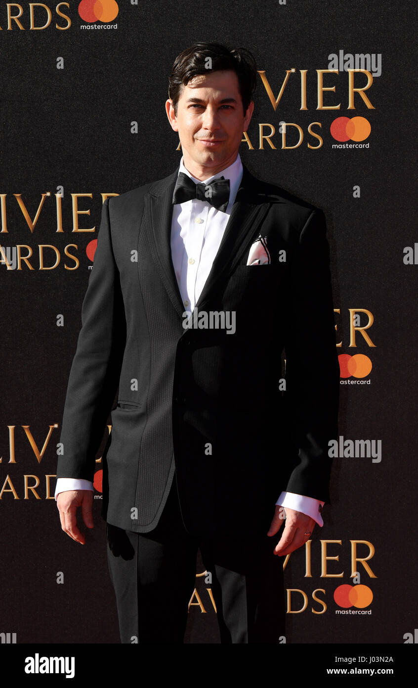 Adam Garcia attending the Olivier Awards 2017, held at the Royal Albert ...