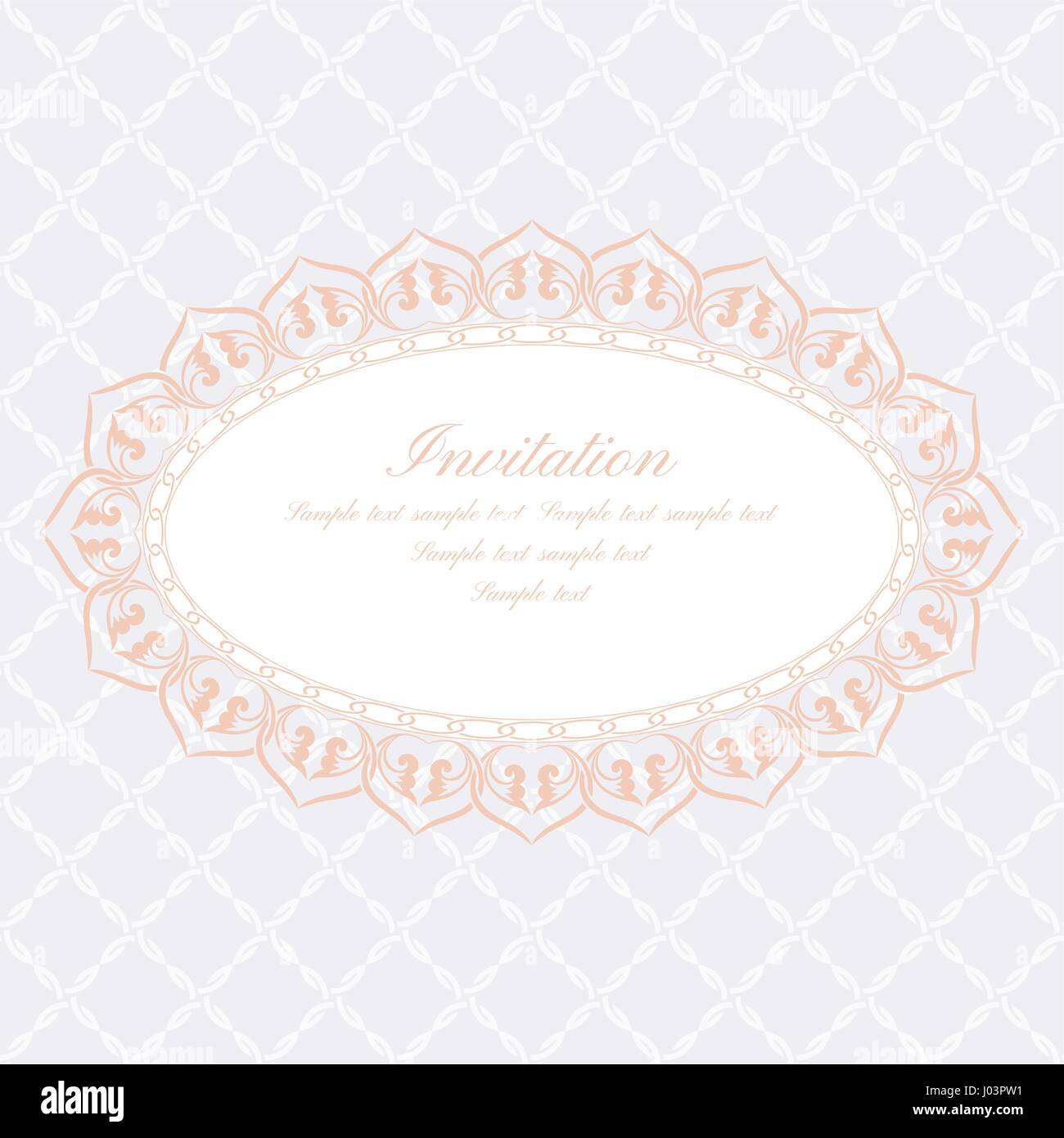 Vintage victorian birthday card Stock Vector Images - Alamy