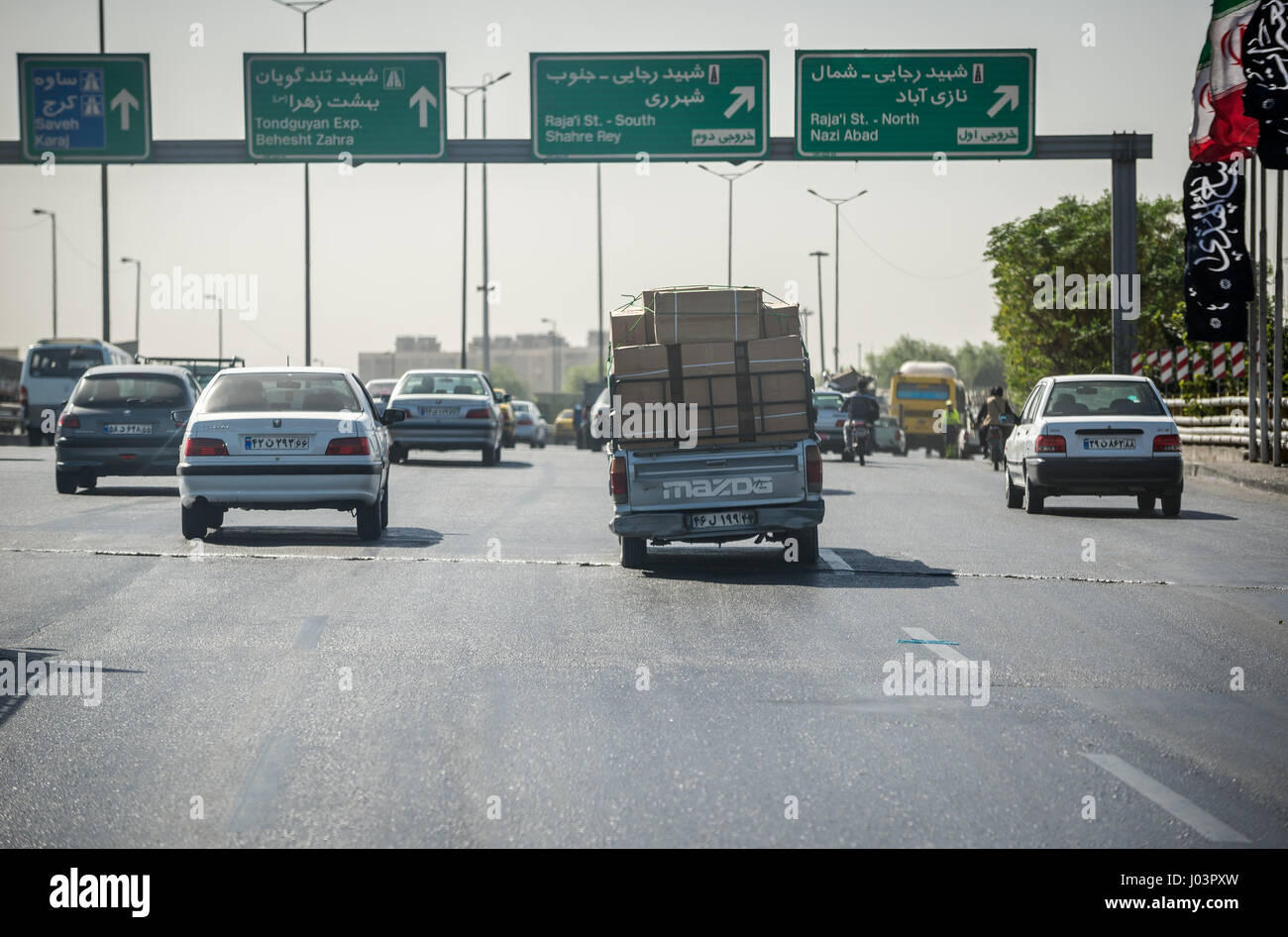Tehran iran highway hi-res stock photography and images - Alamy