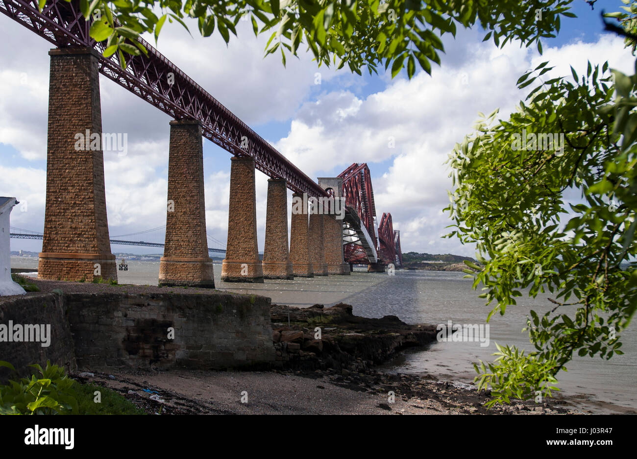 The Forth rail bridge.Firth of Forth. Scotland Stock Photo - Alamy