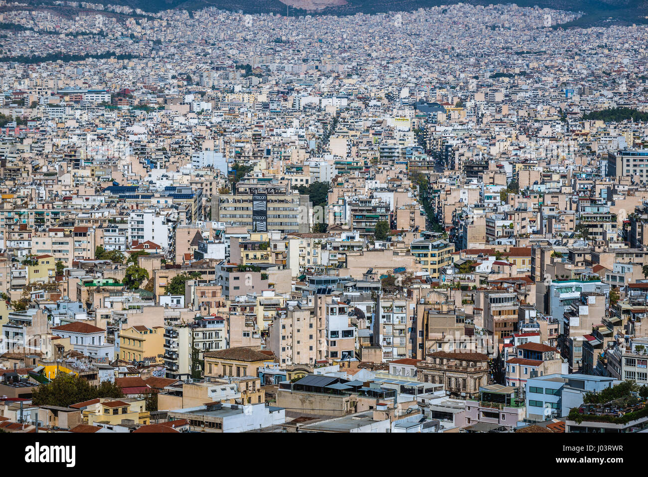 Acropolis aerial view hi-res stock photography and images - Alamy