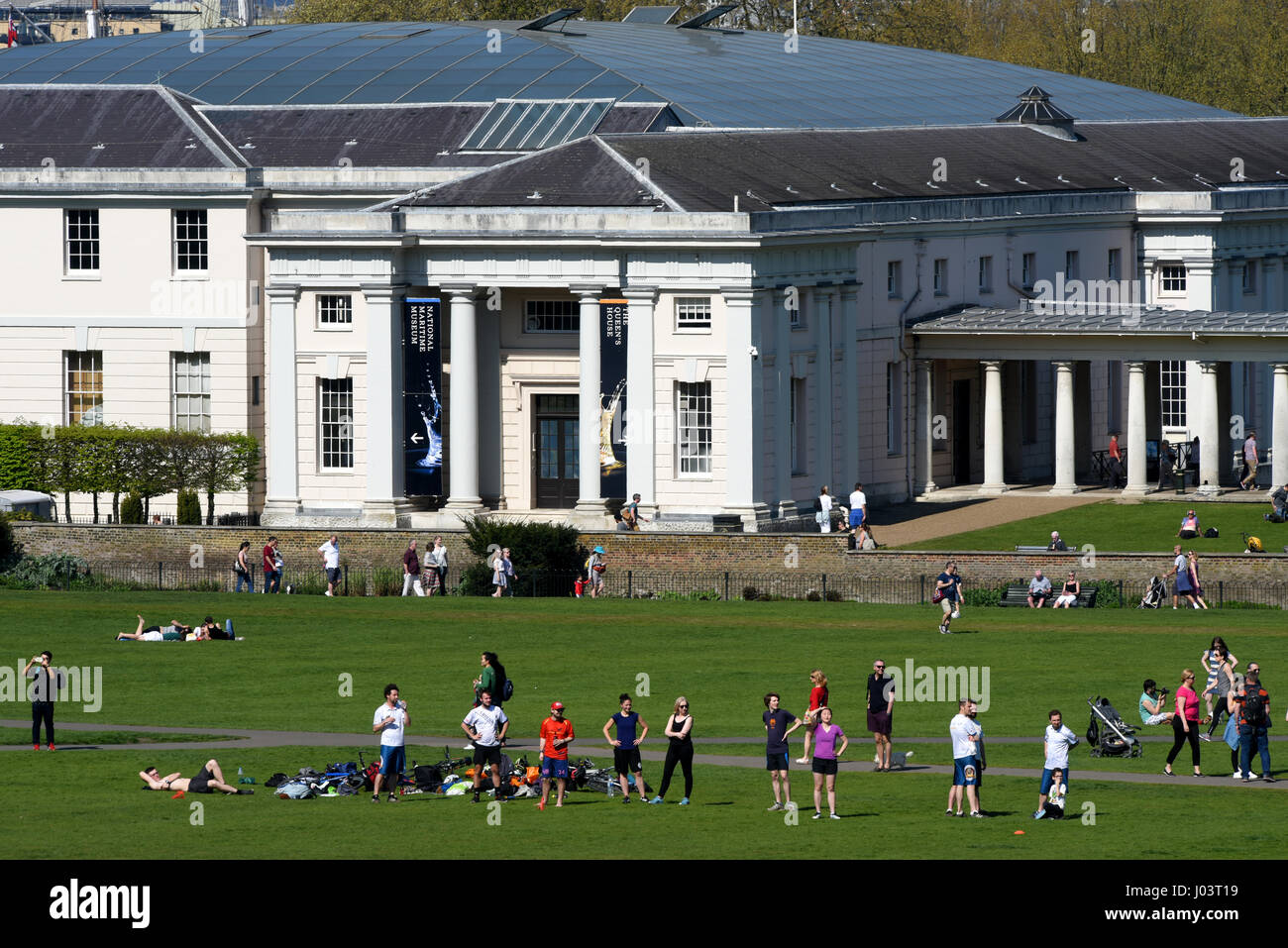Scenes of London England from Greenwich Stock Photo - Alamy
