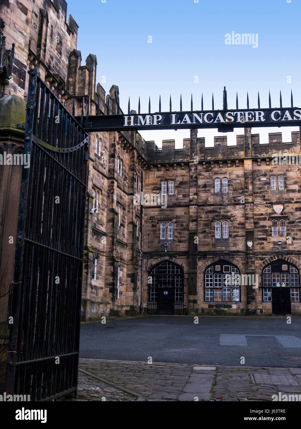 The Lancaster Priory Church of St Mary nestles under the walls of ...