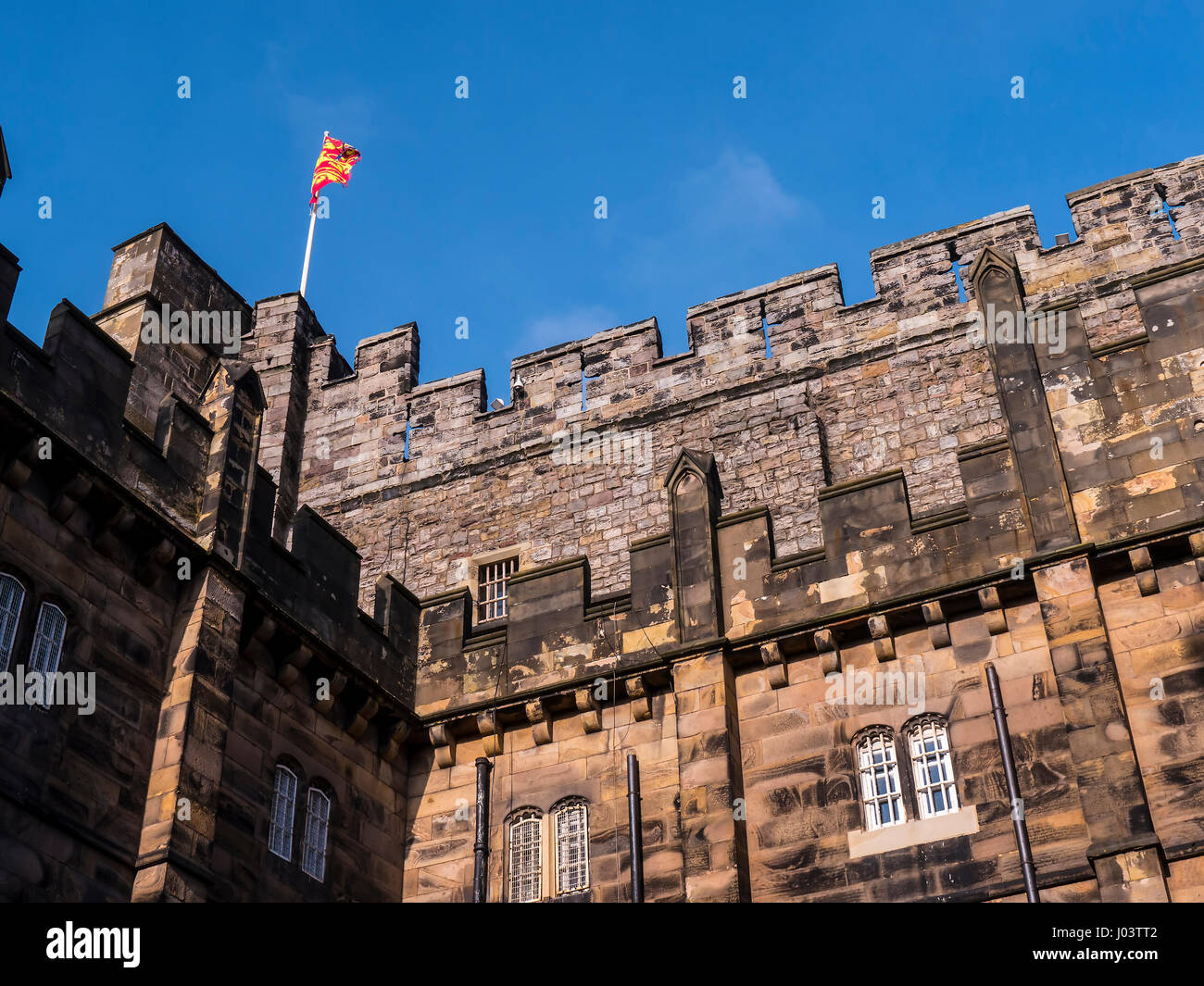The Lancaster Priory Church of St Mary nestles under the walls of ...