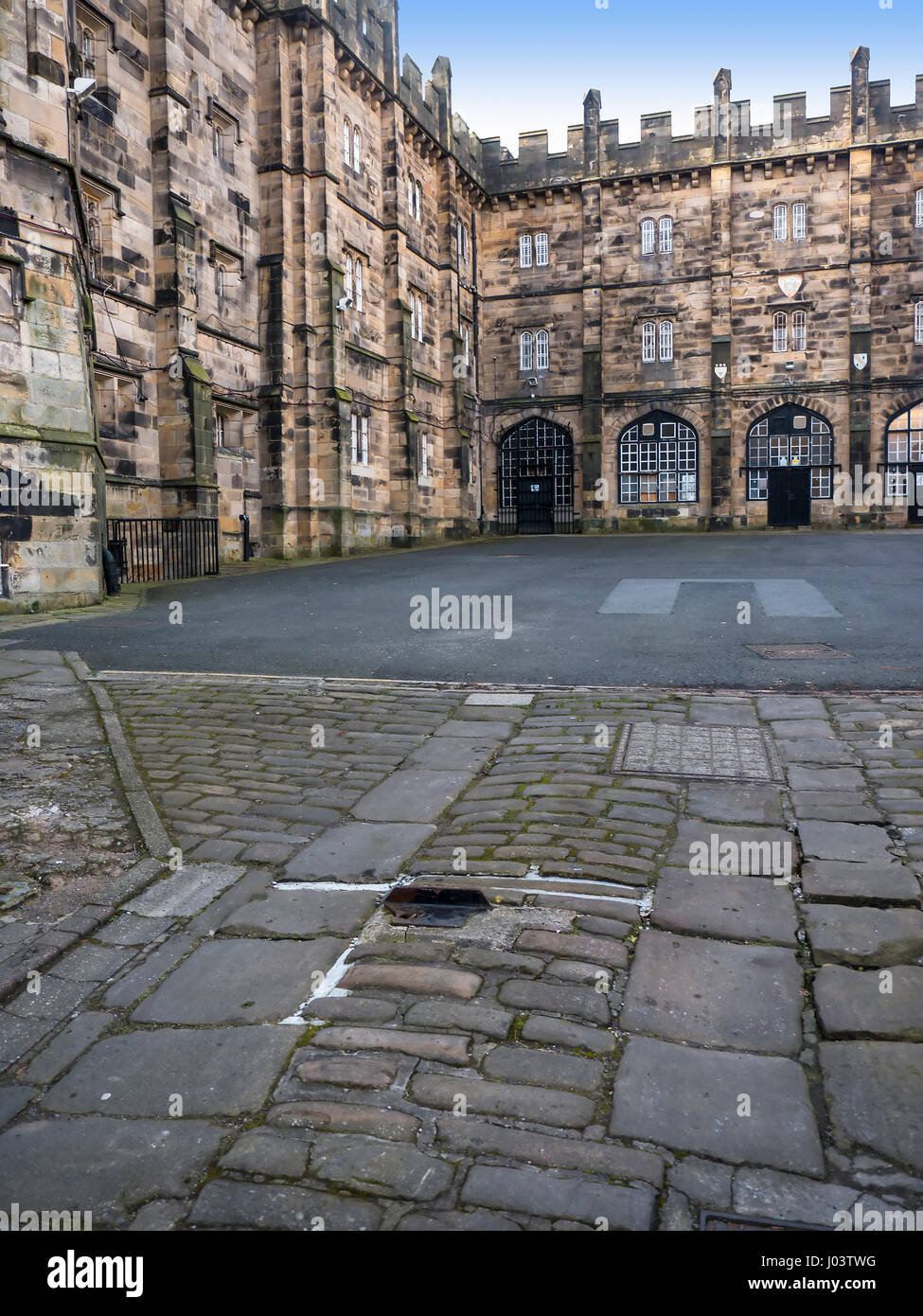 The Lancaster Priory Church of St Mary nestles under the walls of ...