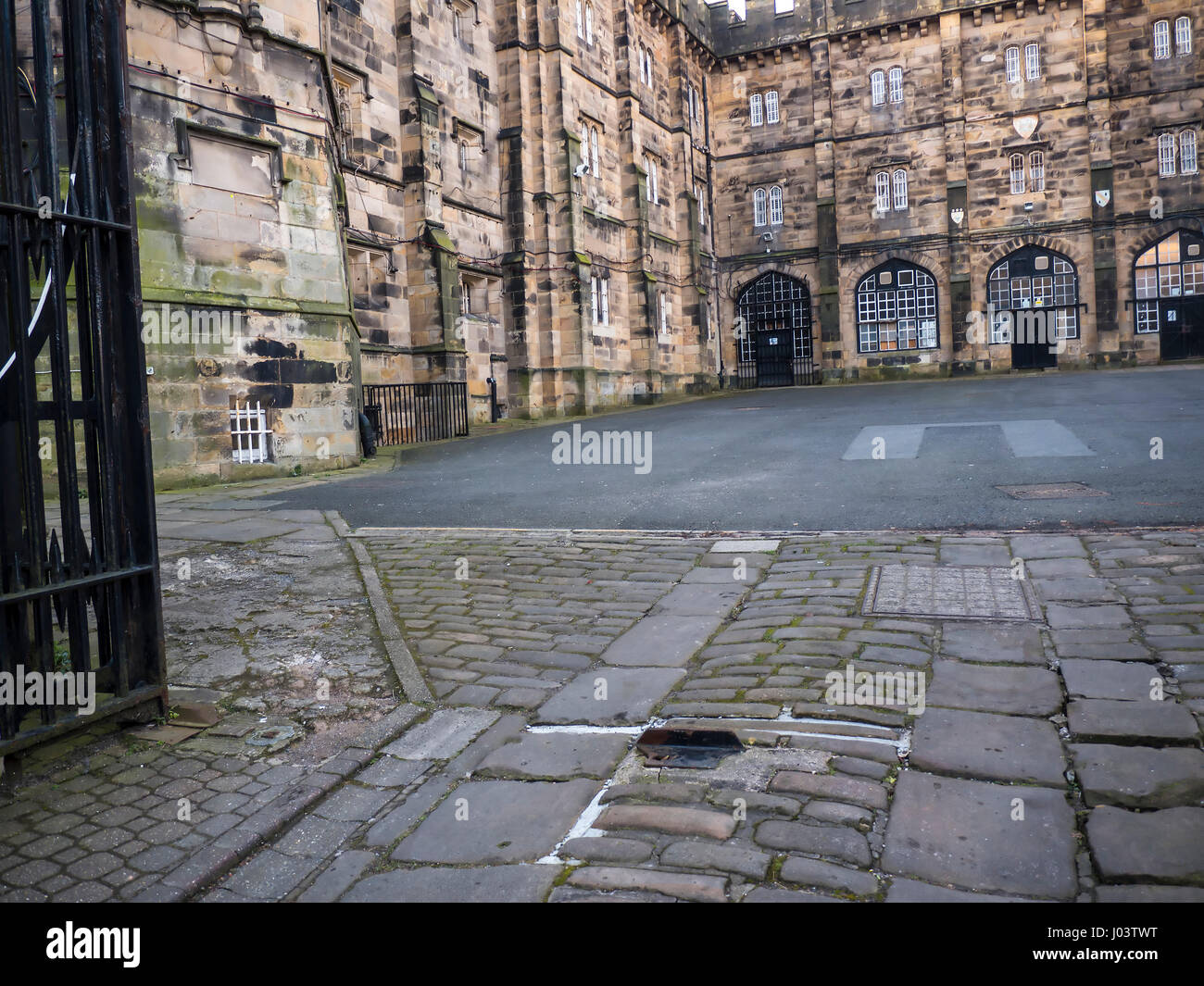 The Lancaster Priory Church of St Mary nestles under the walls of ...