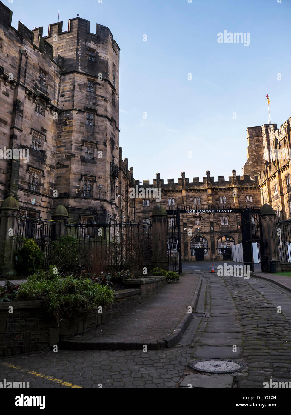 The Lancaster Priory Church of St Mary nestles under the walls of ...