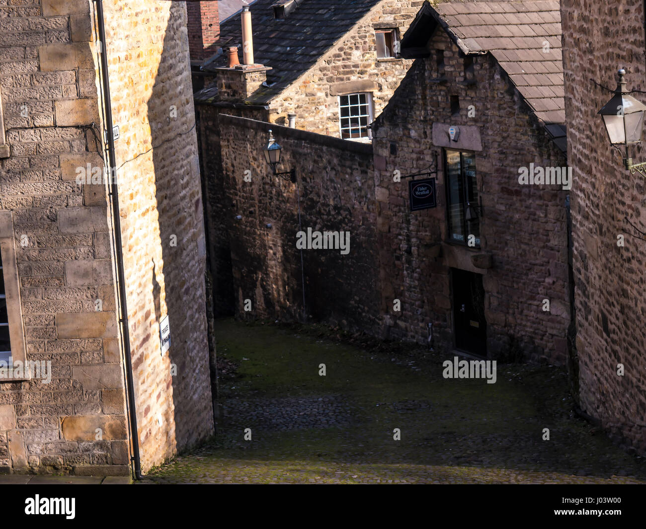 The Lancaster Priory Church of St Mary nestles under the walls of ...