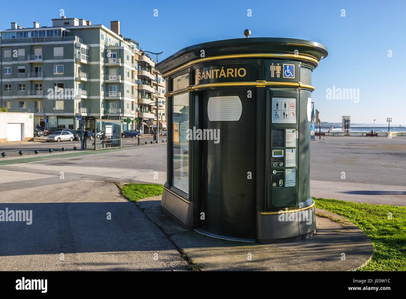 Pay toilet hi-res stock photography and images - Alamy
