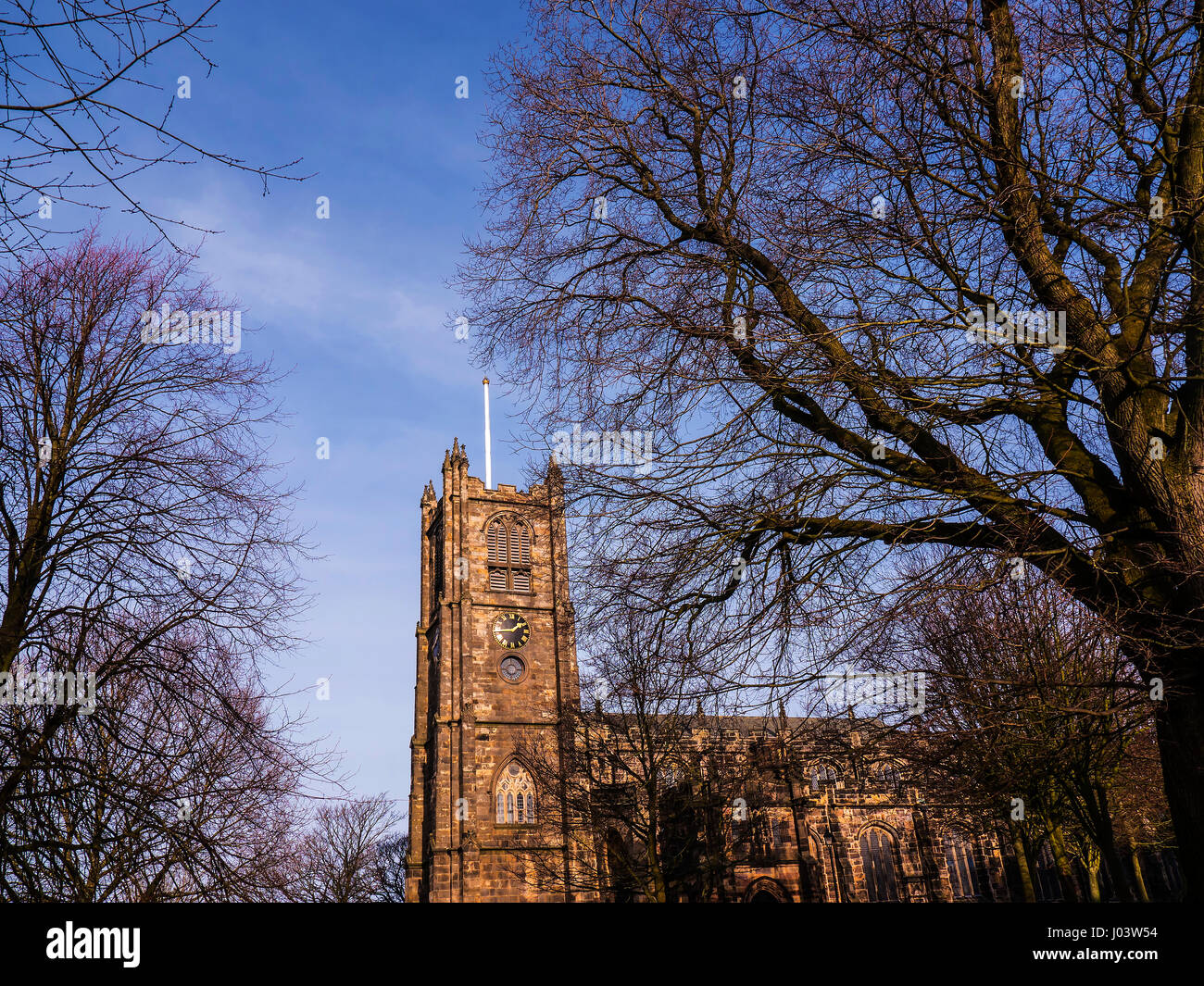 The Lancaster Priory Church of St Mary nestles under the walls of ...