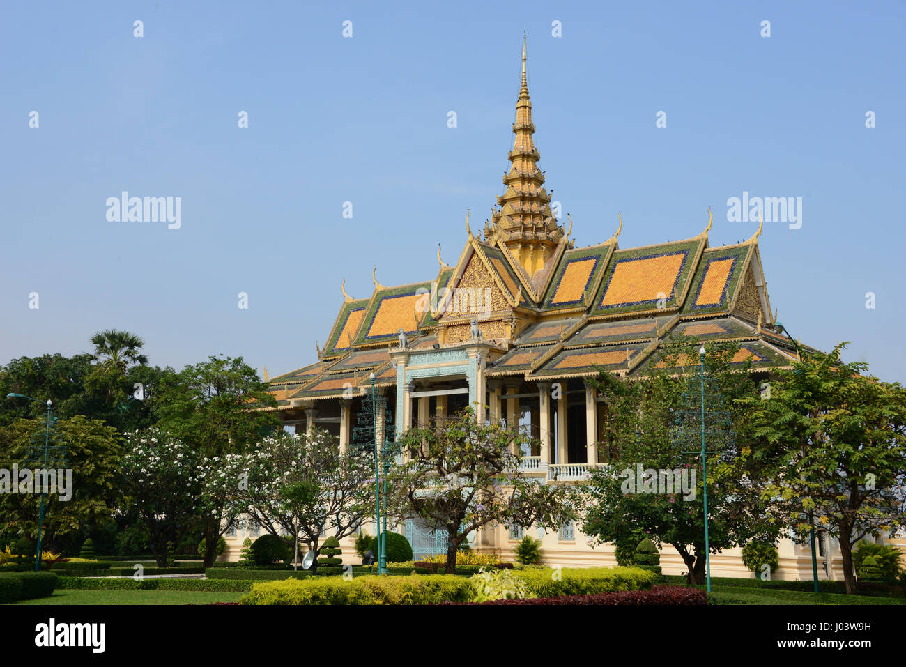 Royal Palace of Cambodia, Phnom Penh Stock Photo - Alamy