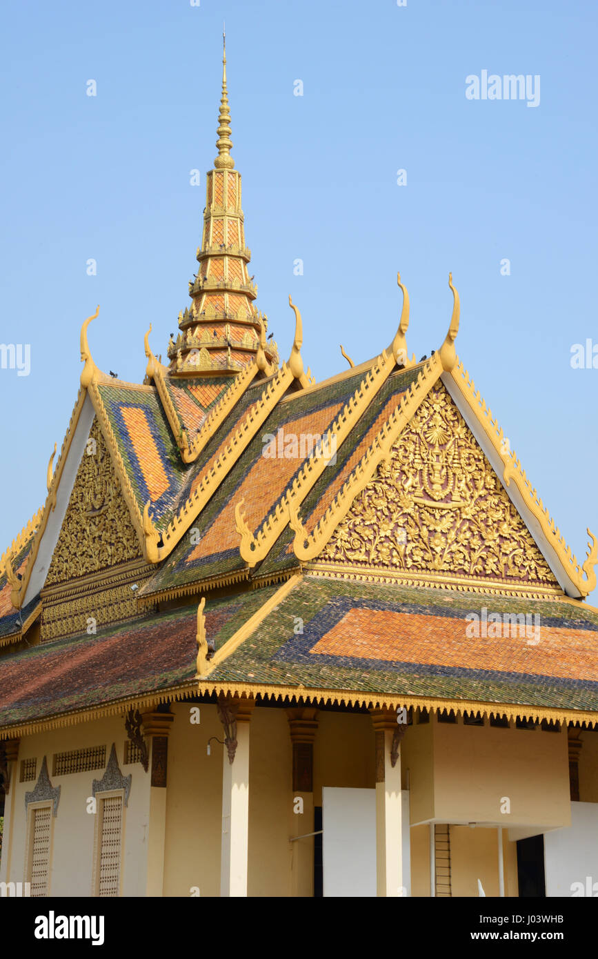 Royal Palace of Cambodia, Phnom Penh Stock Photo - Alamy