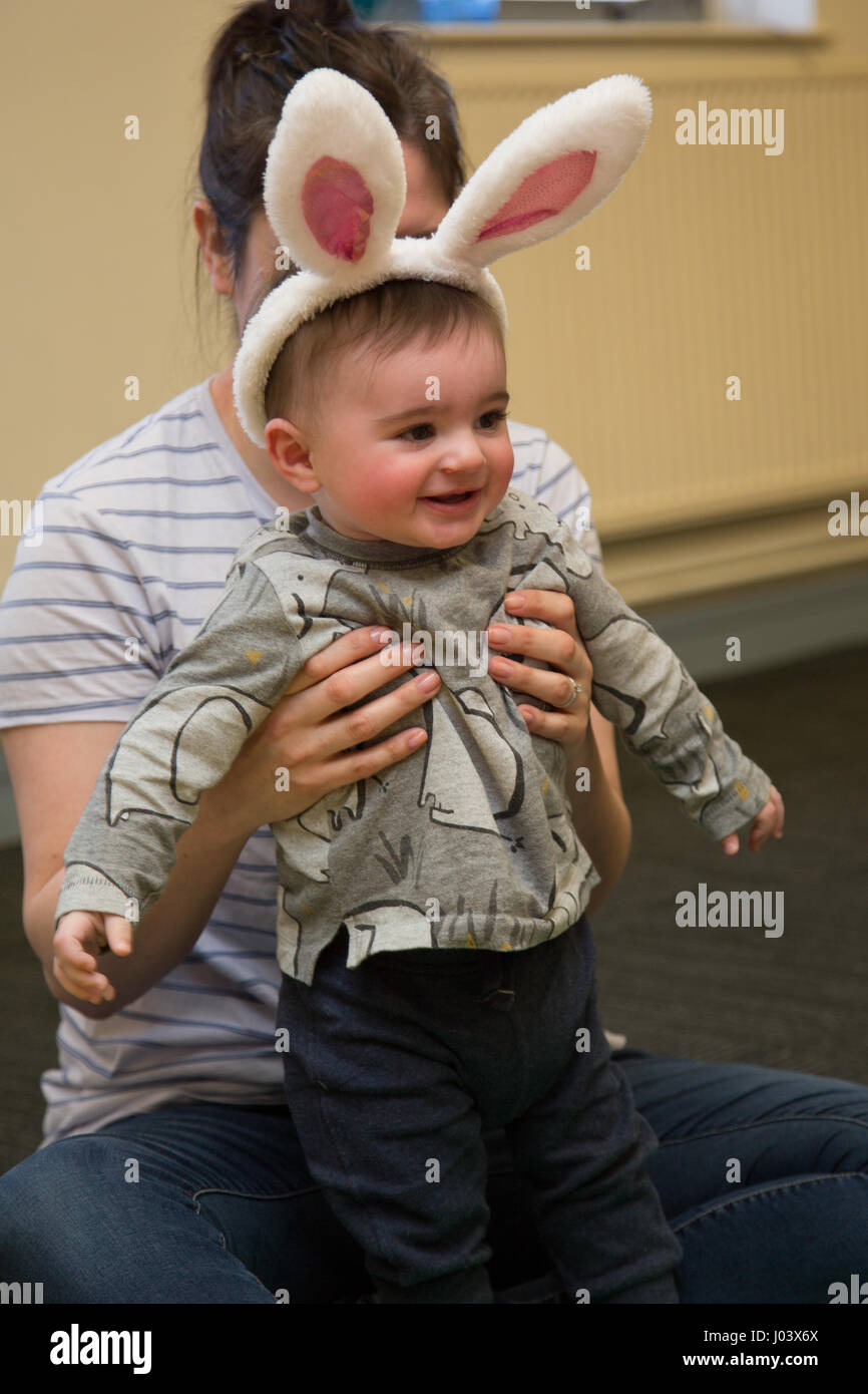 Baby & Toddler sign language class Stock Photo - Alamy