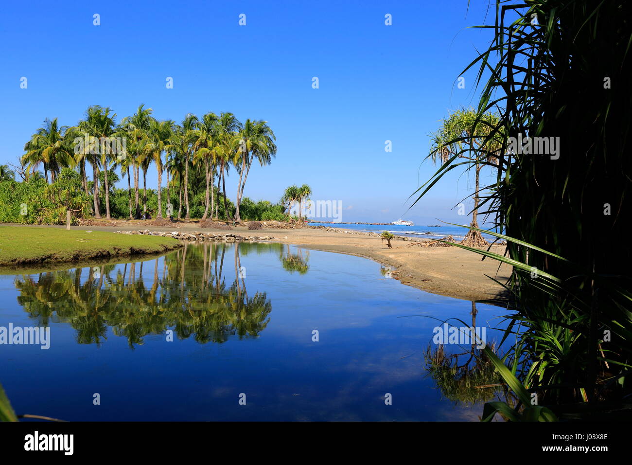 The Saint Martin’s Island, locally known as Narkel Jinjira, It is the ...